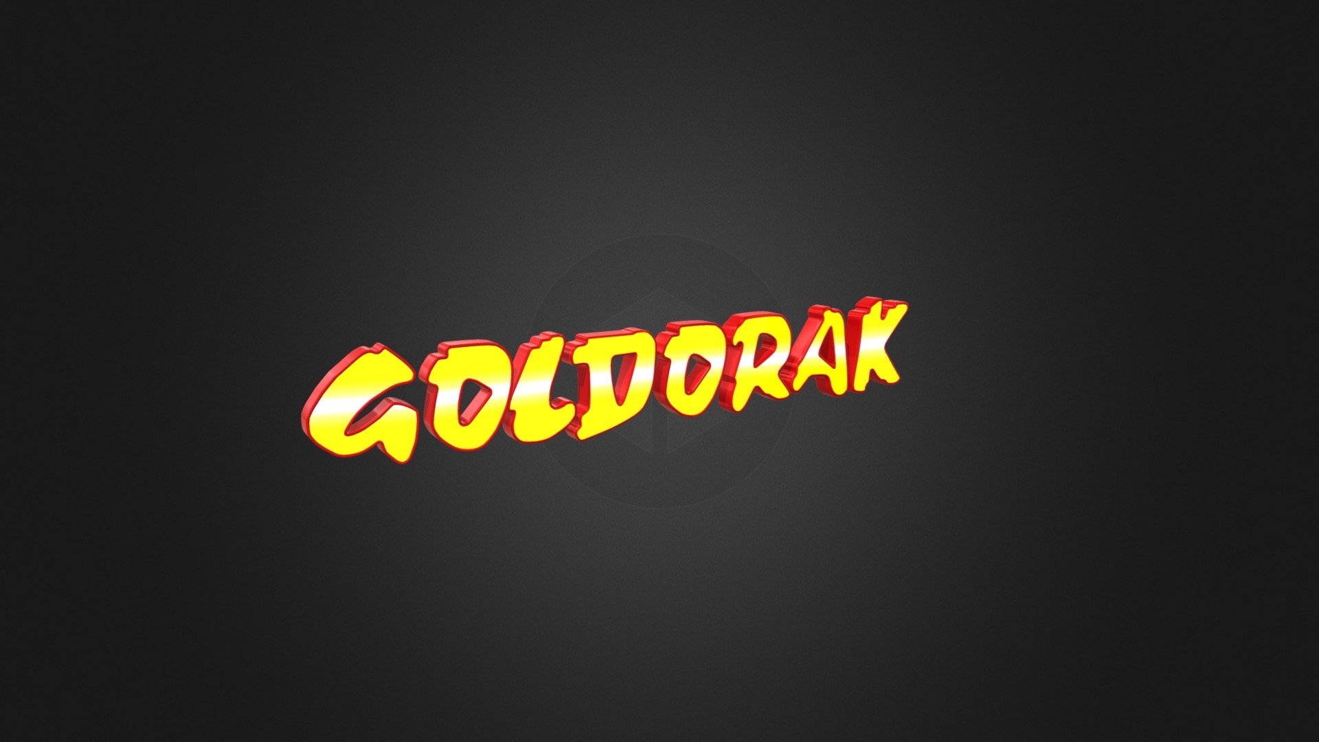 Goldo Logo - 3D model by Lejumeau [421cdaf] - Sketchfab