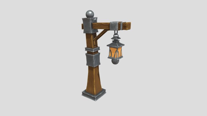 Lamppost 3D models - Sketchfab