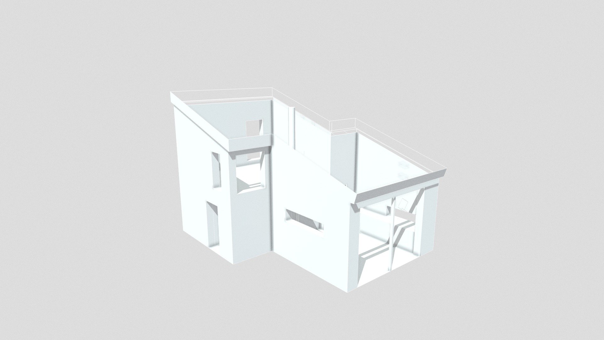 Hus 3 - 3D model by vincentvigren [421d069] - Sketchfab