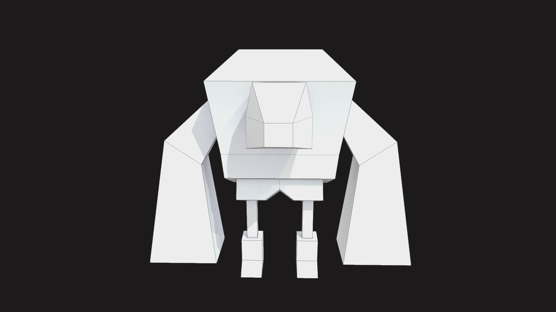 Paper Monster - 3D model by Jairo Alzate (@jairoalzate) [421d152 ...