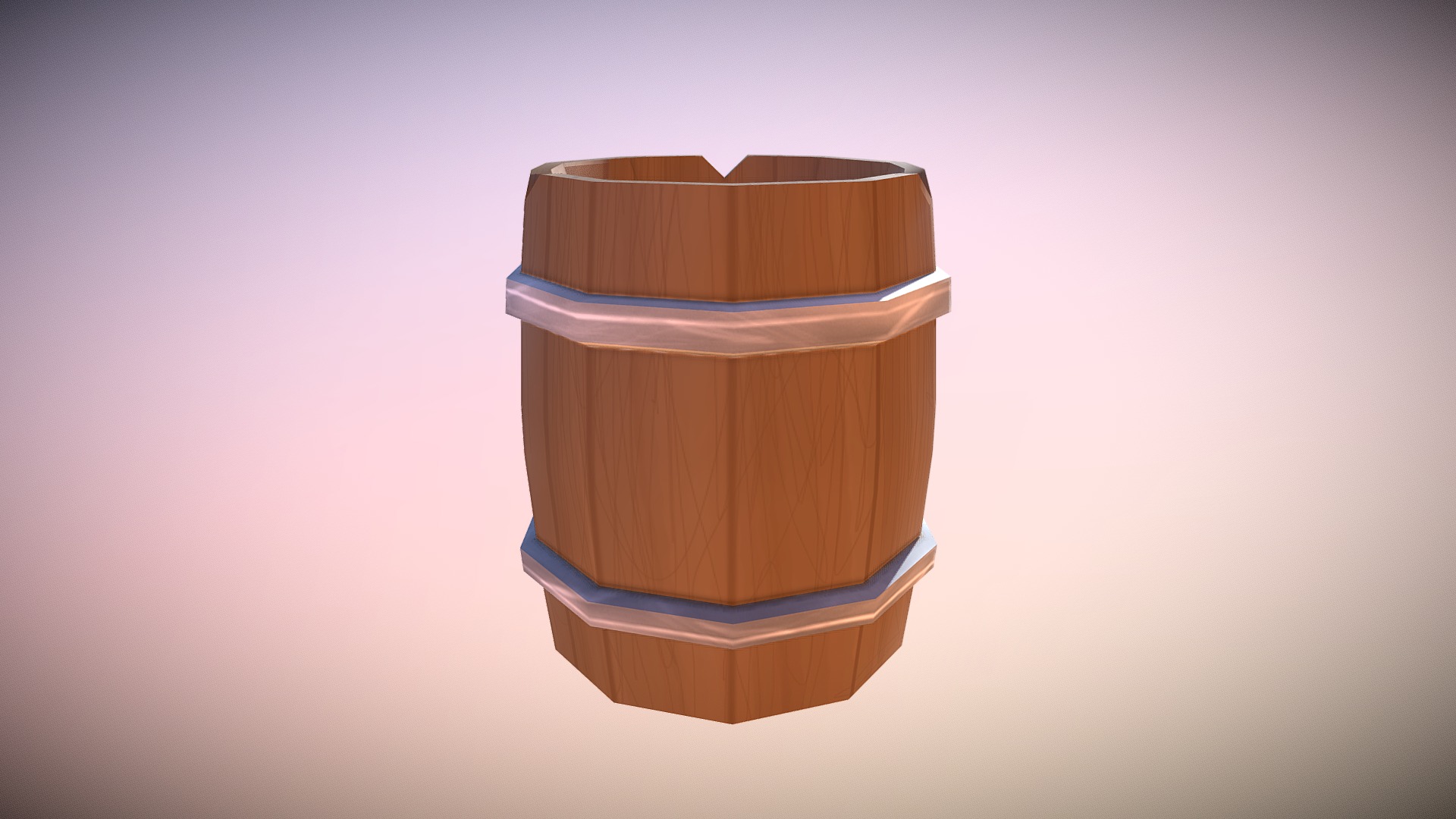 Low Poly Barrel - Download Free 3D model by VultureProduction (@callum ...