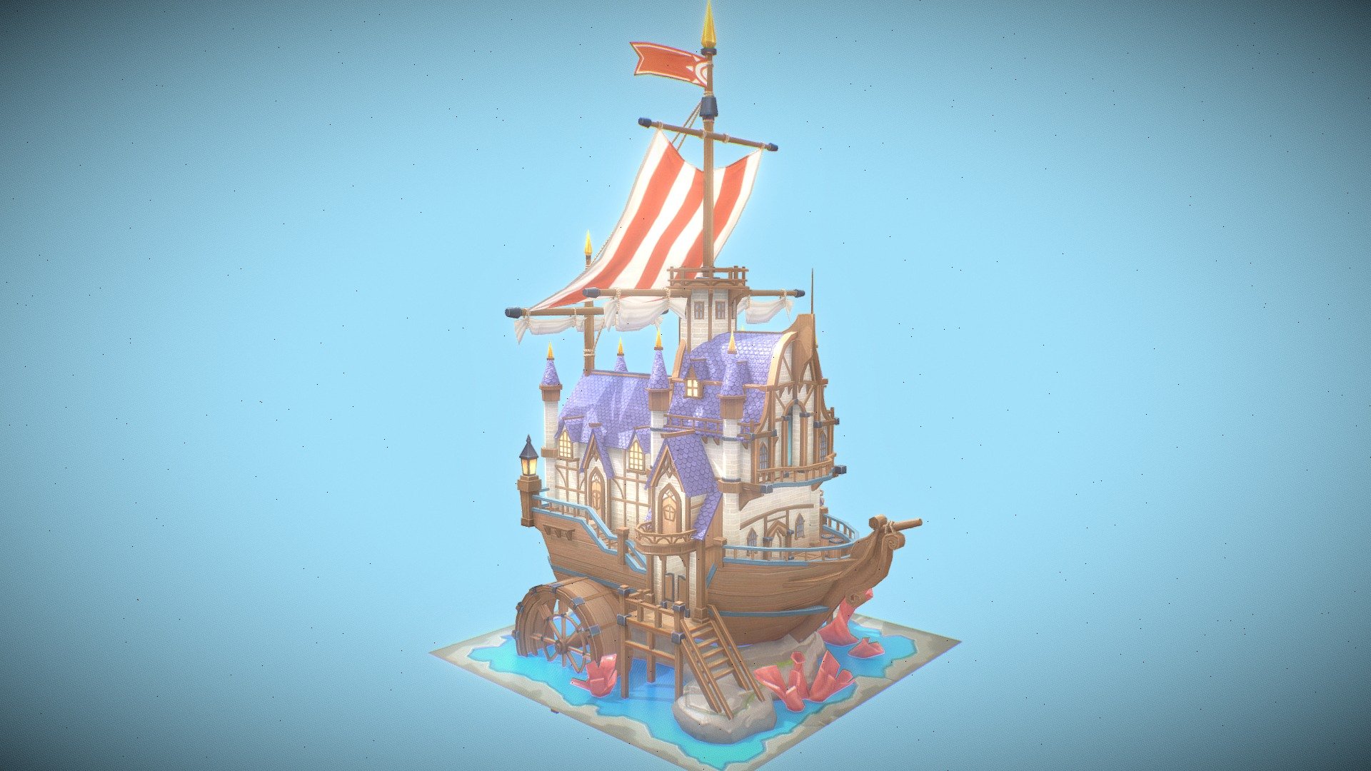 ship house model - Buy Royalty Free 3D model by Luna Studio ...