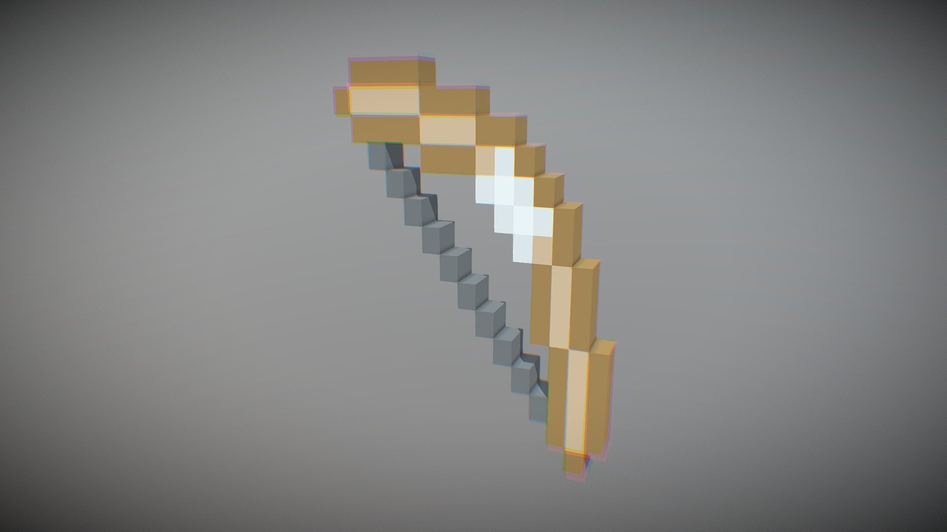 Minecraft Bow - Download Free 3D model by BlueGlitchDesigns [421e265 ...