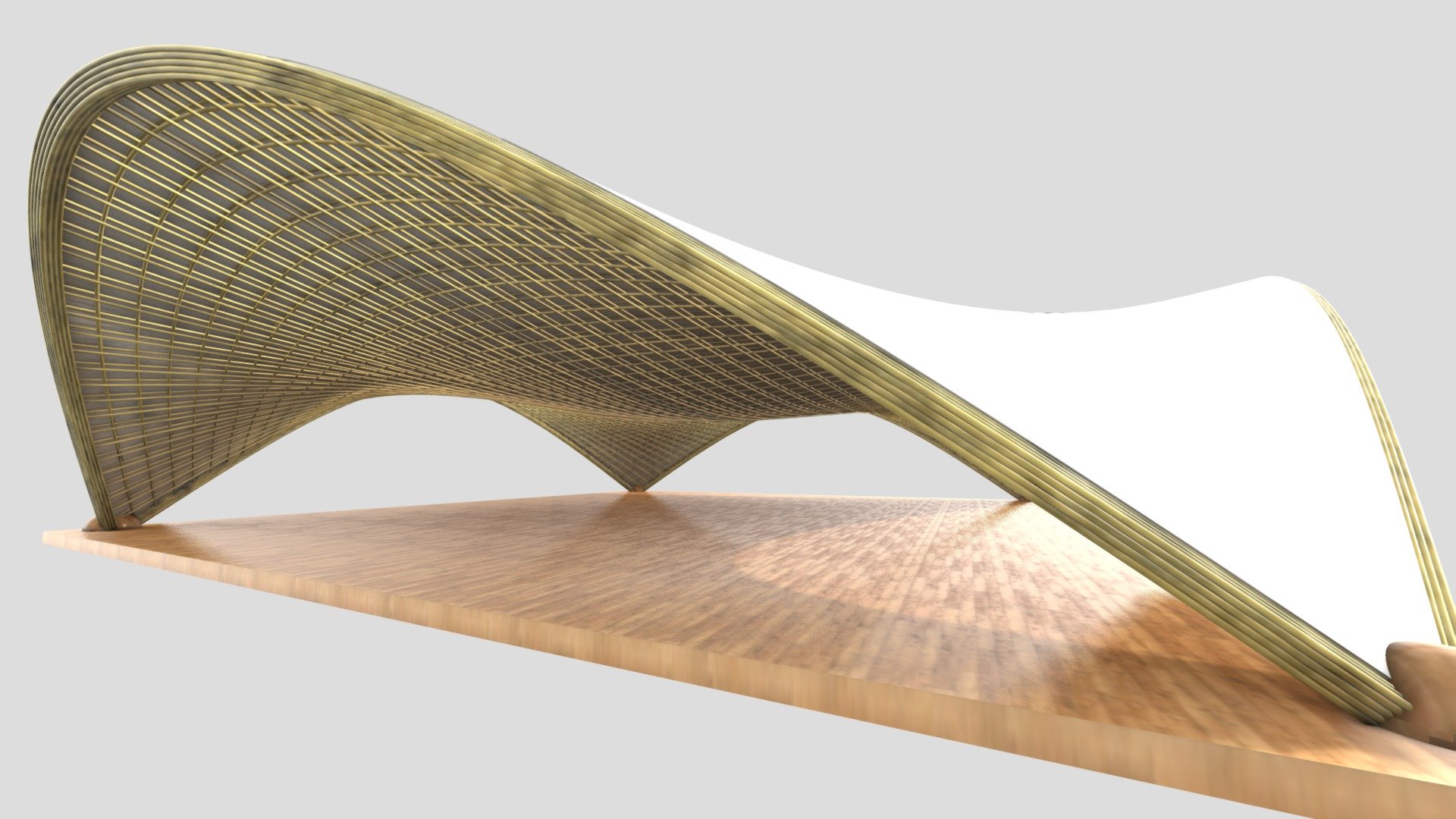 VR BAMBOO PAVILION BAKED 3 - Buy Royalty Free 3D model by Velandia.G ...