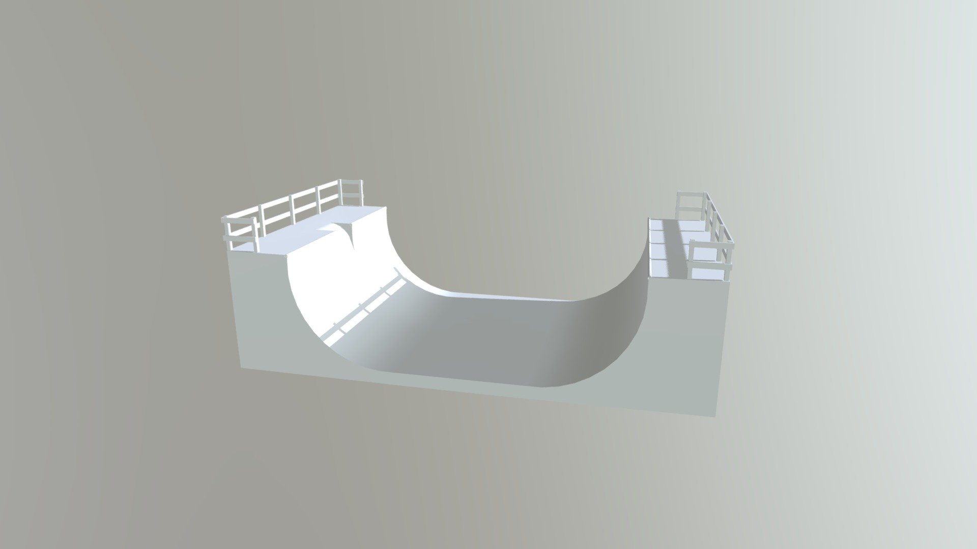Skateboard Ramp - 3D model by e.g.dev5 [422310a] - Sketchfab
