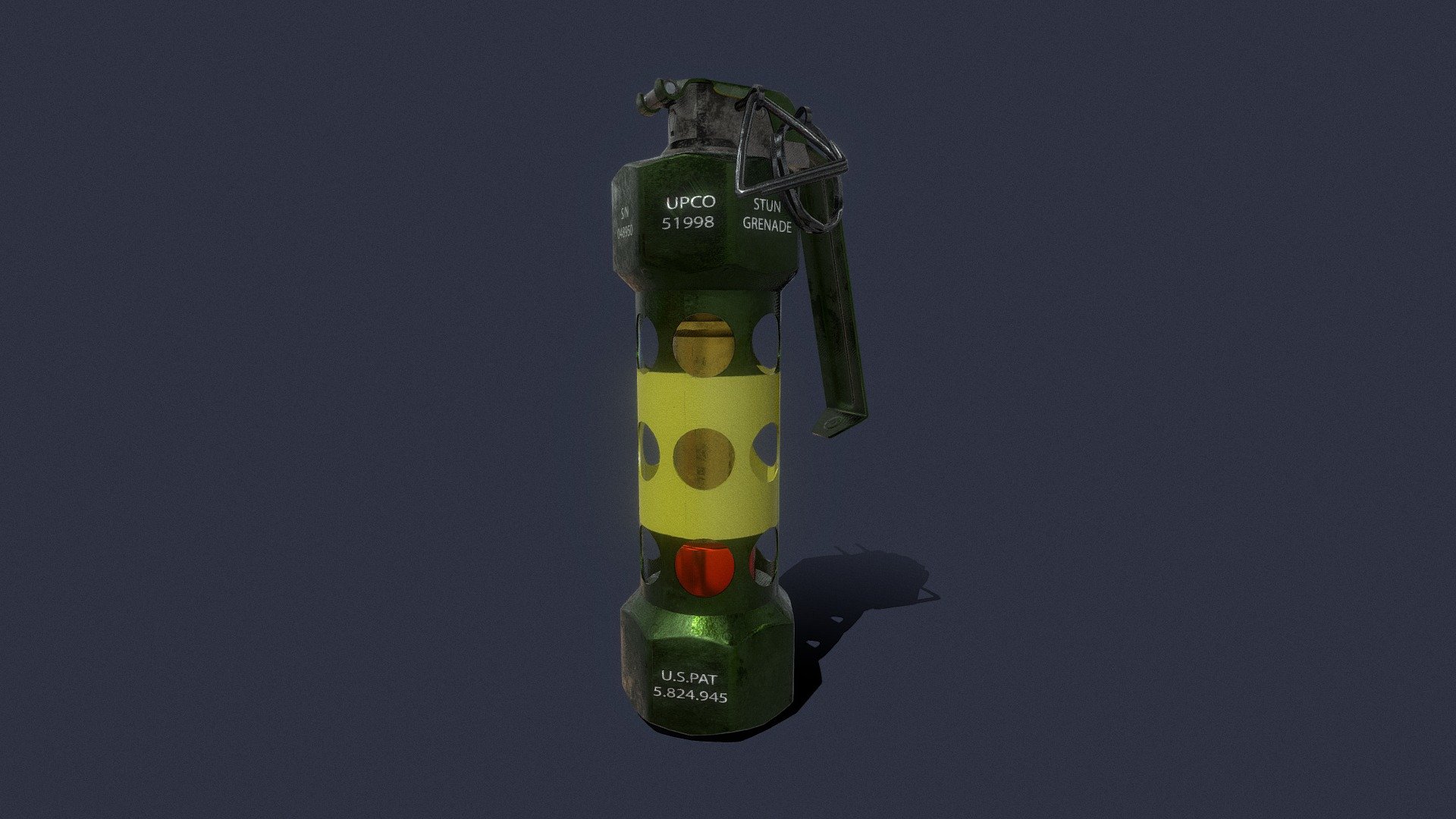 Flashbang Grenade - Buy Royalty Free 3D model by Jakub (@jakub.iv ...