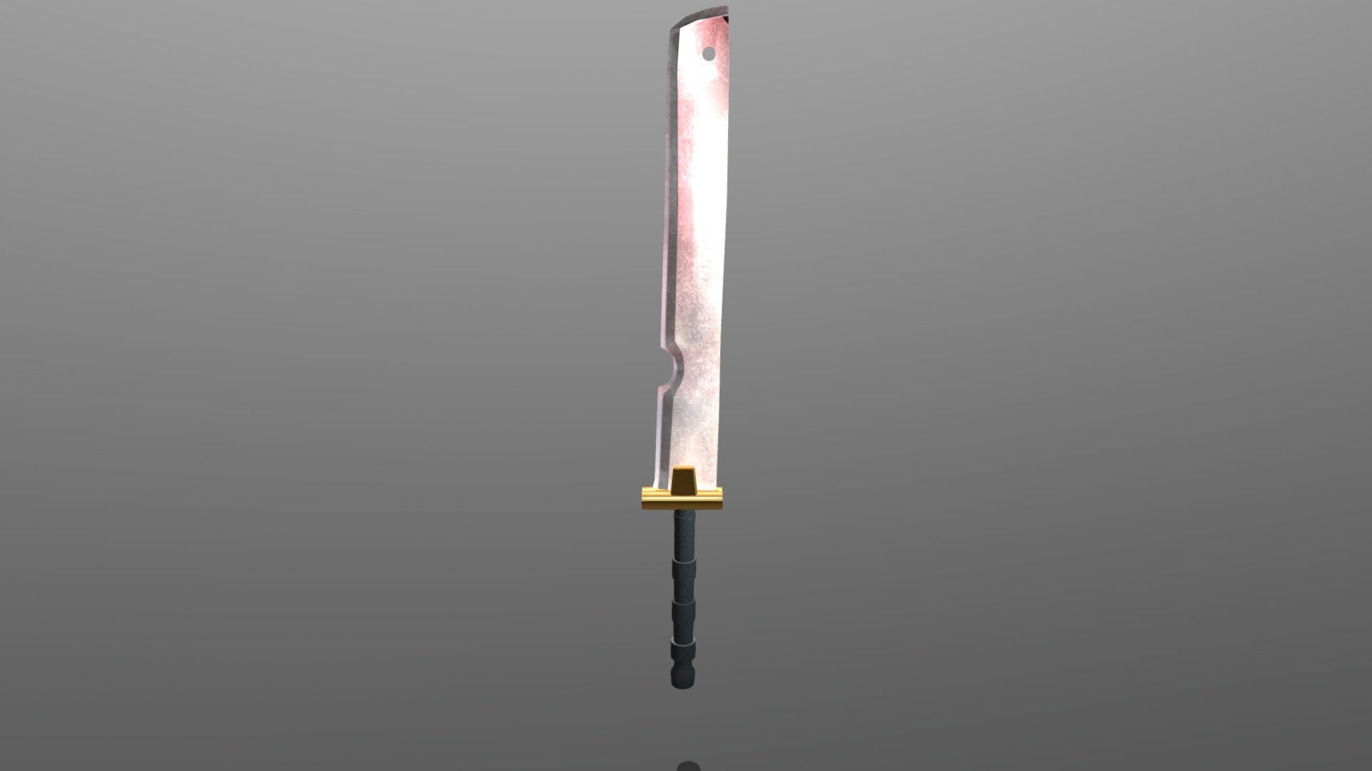 Anime Sword Damascus-Steel Sword - 3D model by ibrahimbkhan [4224bf8 ...