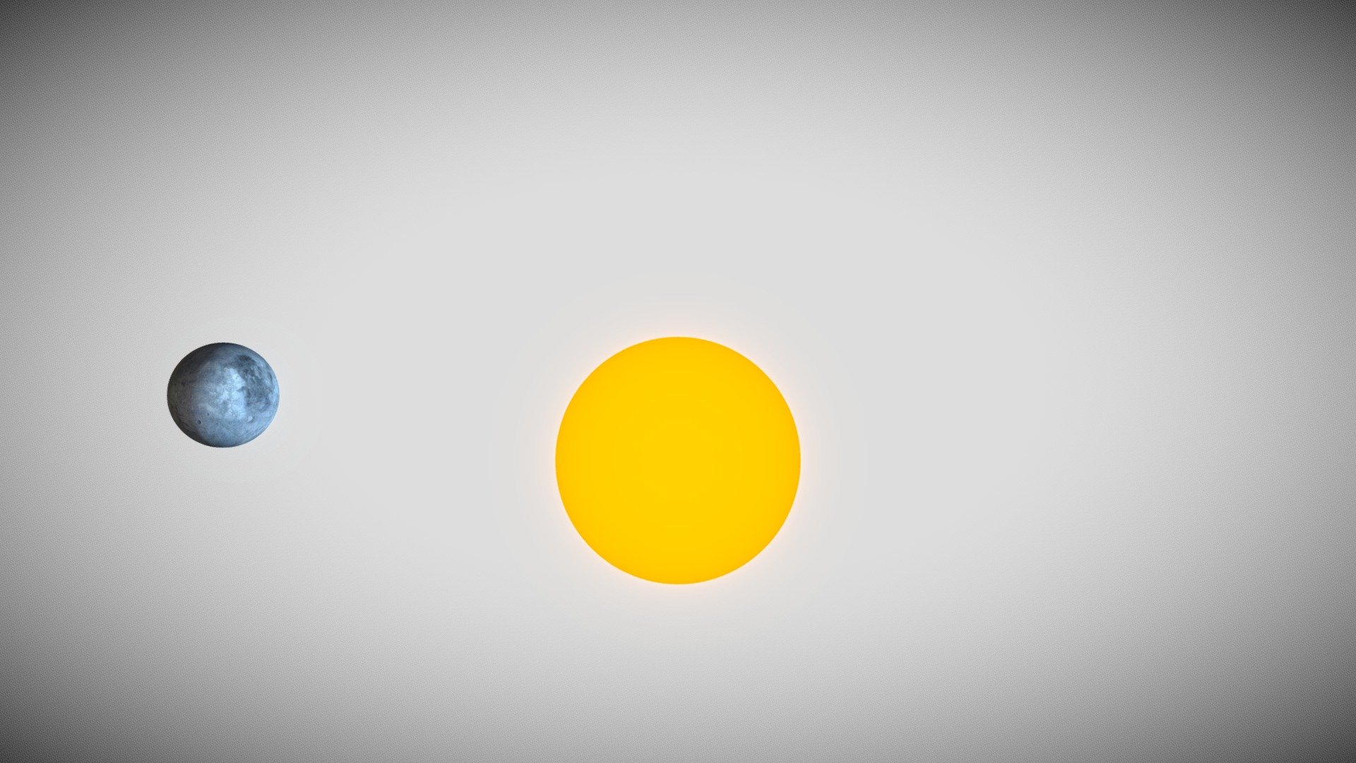 Star and planet in tidal lock [#1] - Download Free 3D model by ...