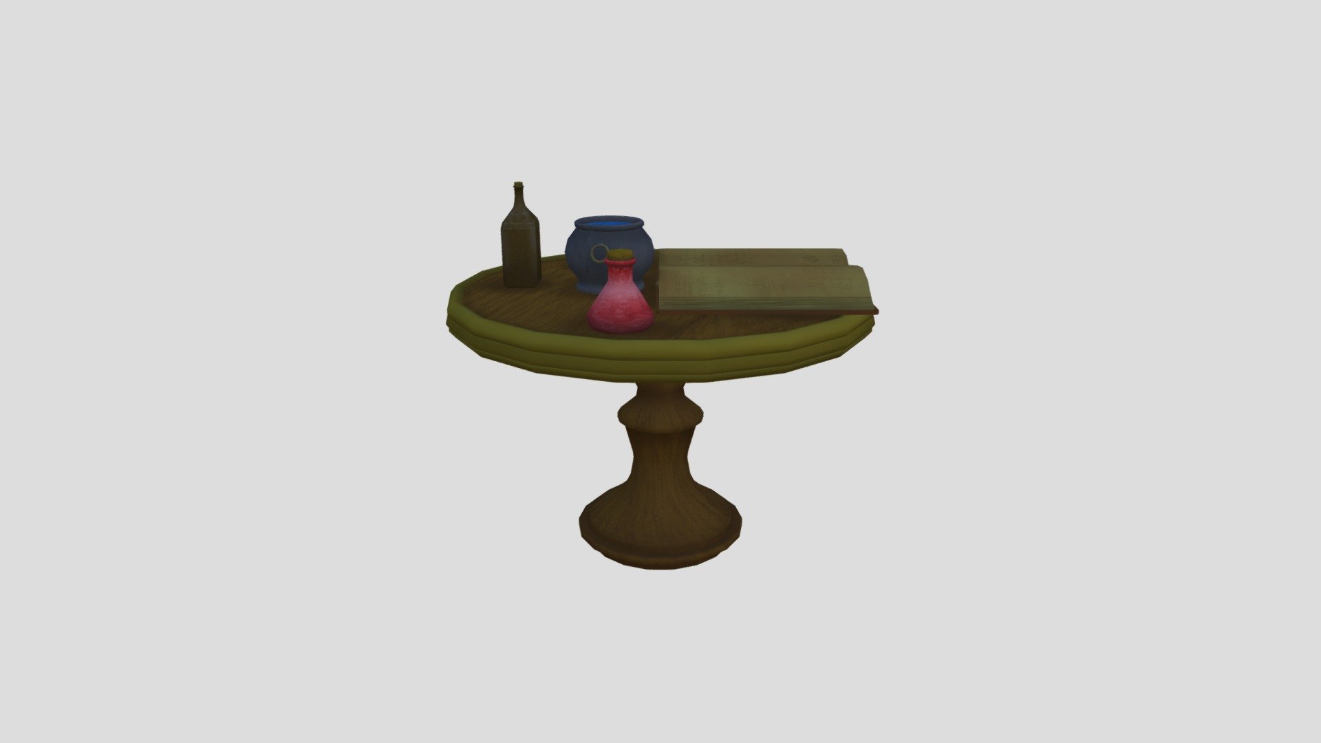 Potion Table - 3D model by hayden.lebeau [4226088] - Sketchfab