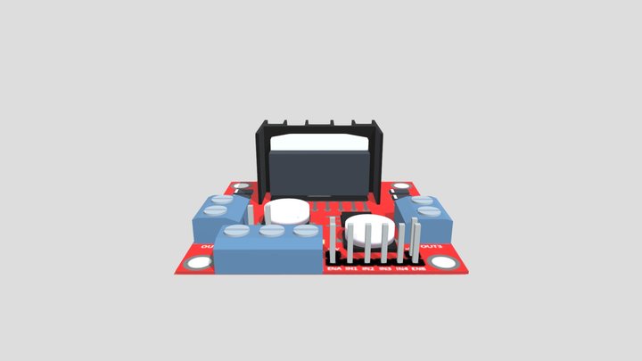 L298n 3D models - Sketchfab