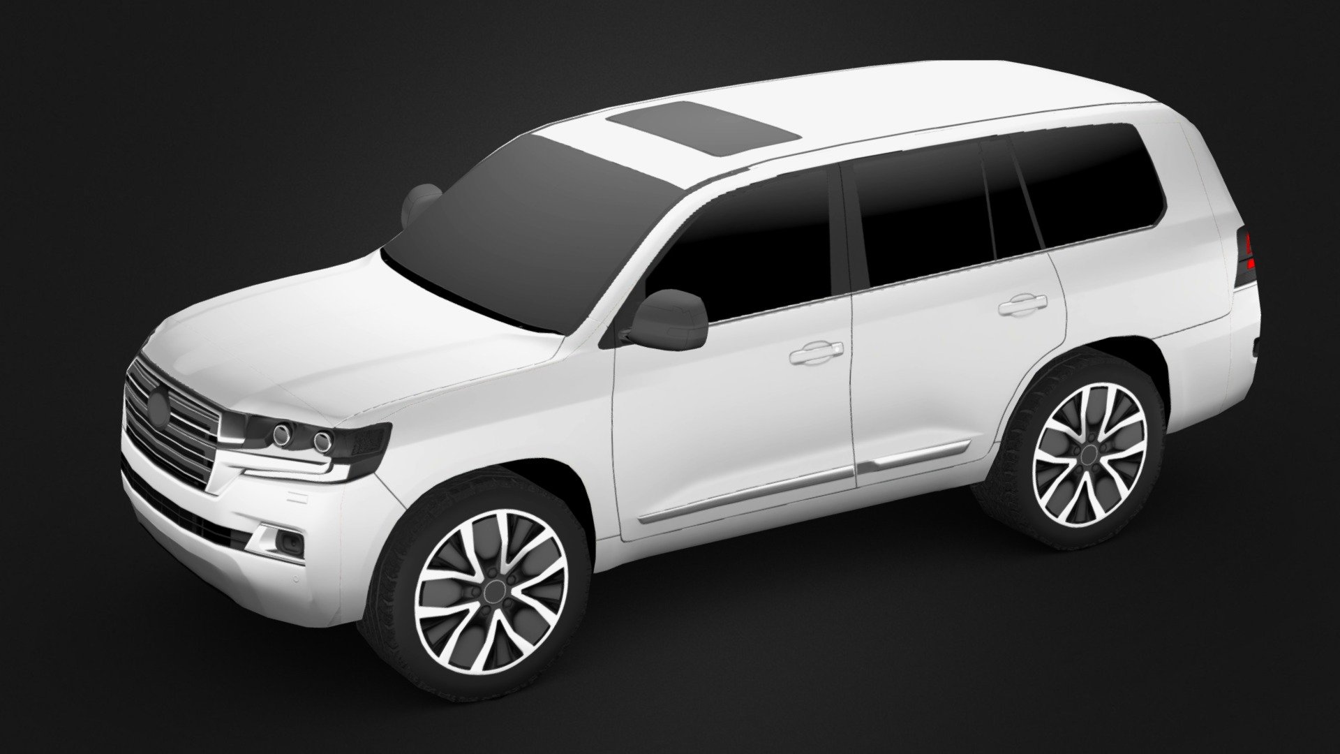 Toyota Land Cruiser Prado V8 - $15 - 3D model by iSteven (@OneSteven ...