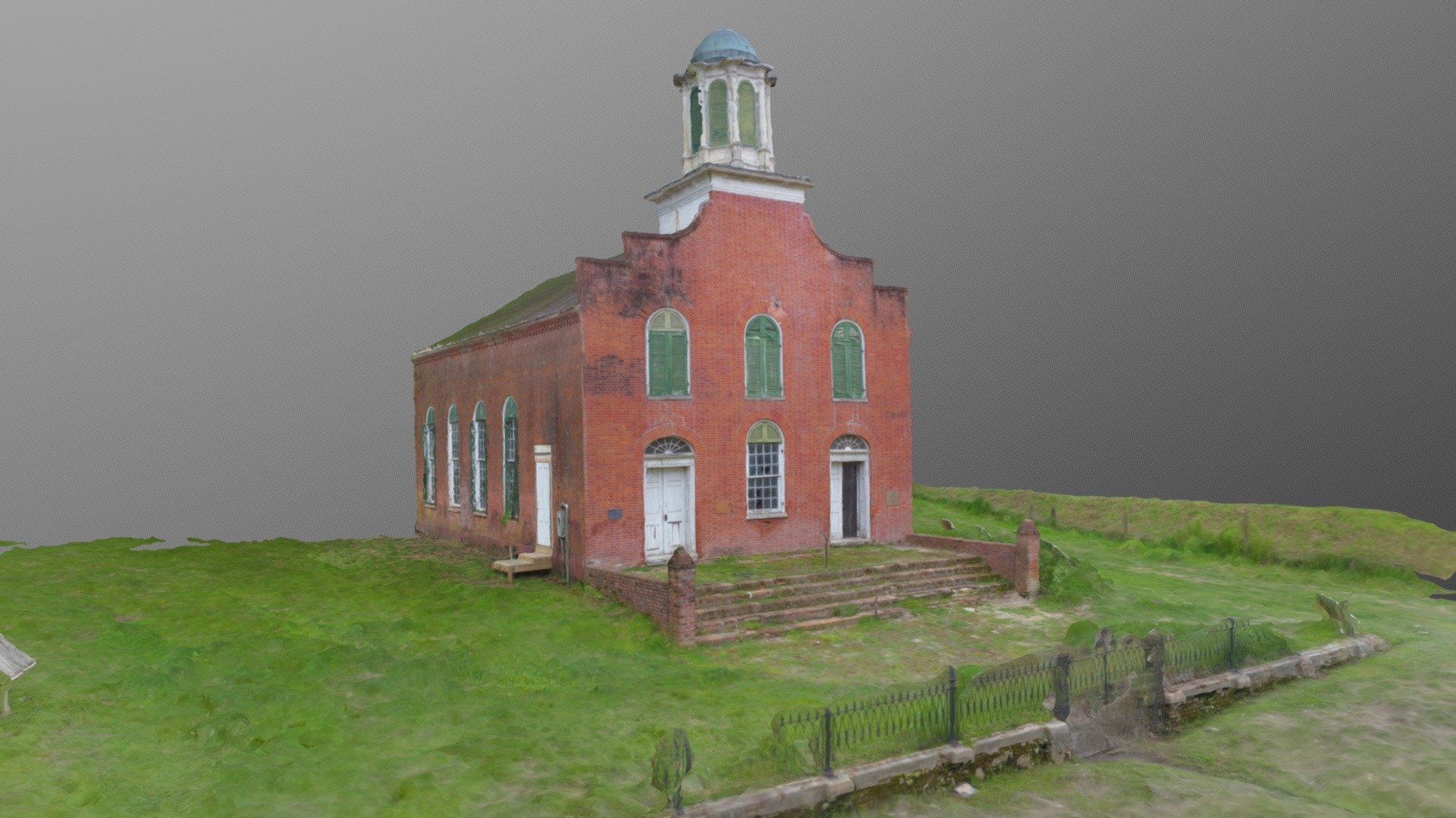 Rodney Presbyterian Church - Rodney, MS - 3D model by HCCUAS [42288aa ...