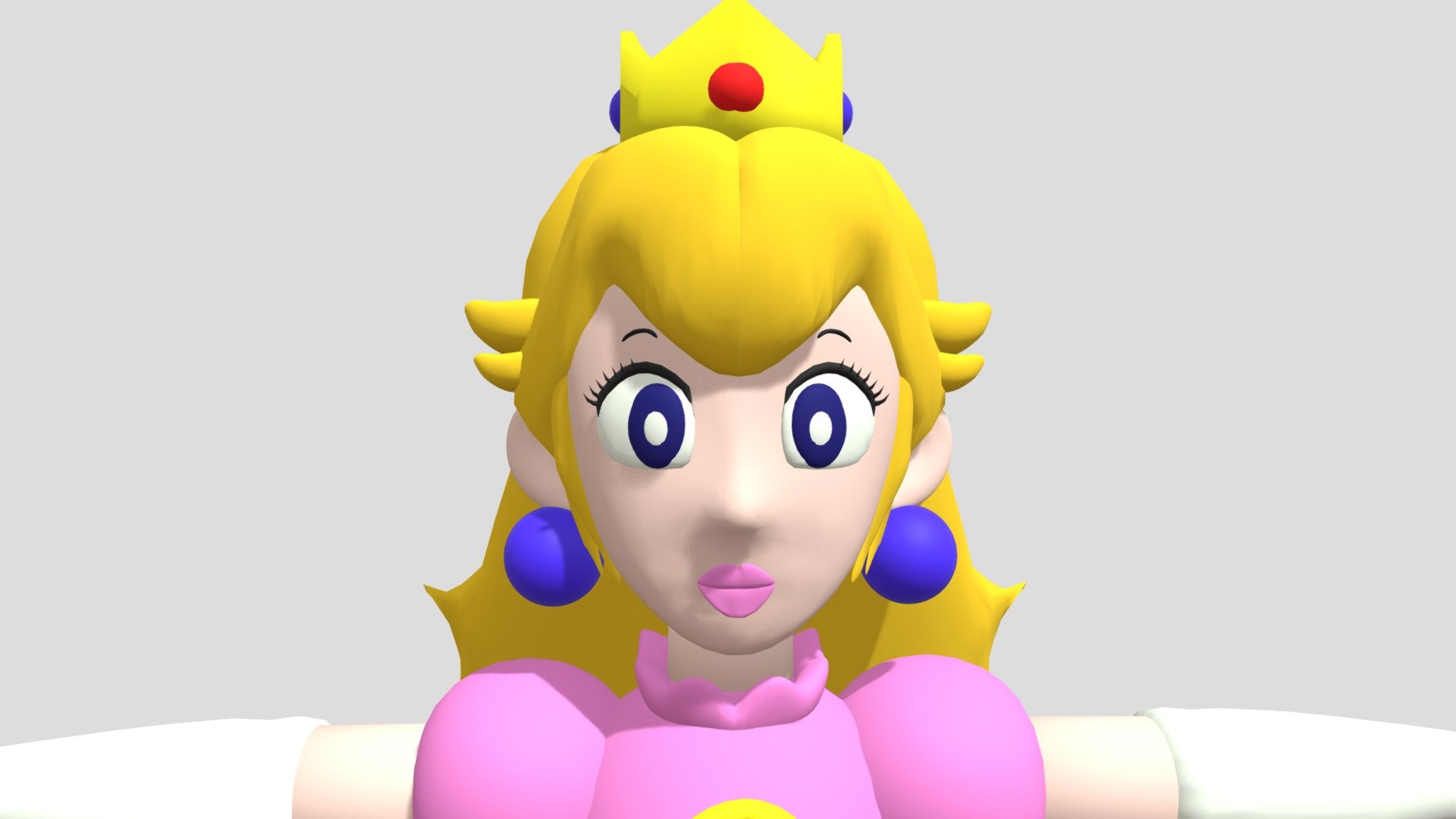 Peach N64 Era - Download Free 3D model by iamramim978 [4229924] - Sketchfab