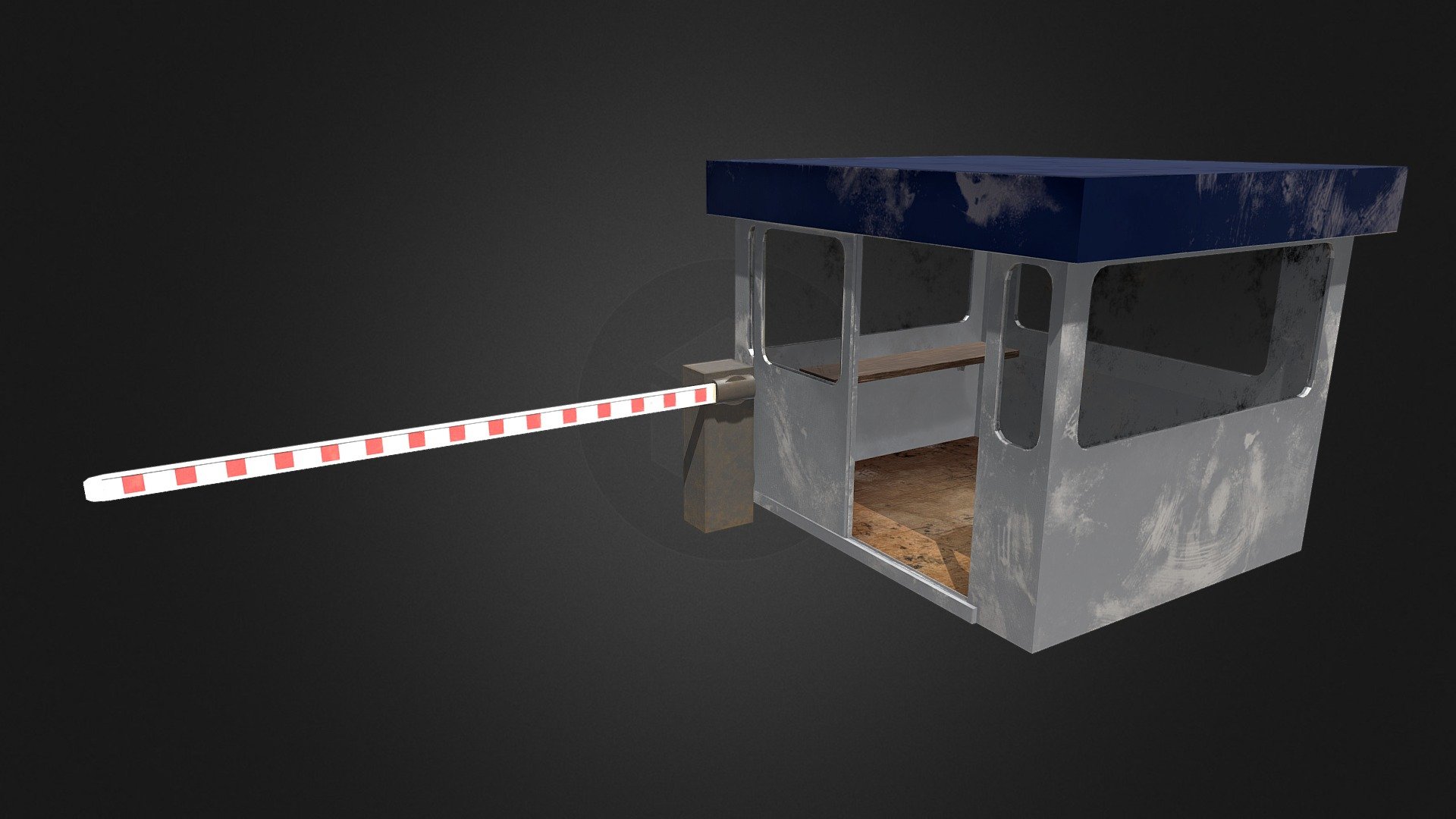 Small Guard Booth - Download Free 3D model by Arsen Ismailov (@fdgasd7 ...