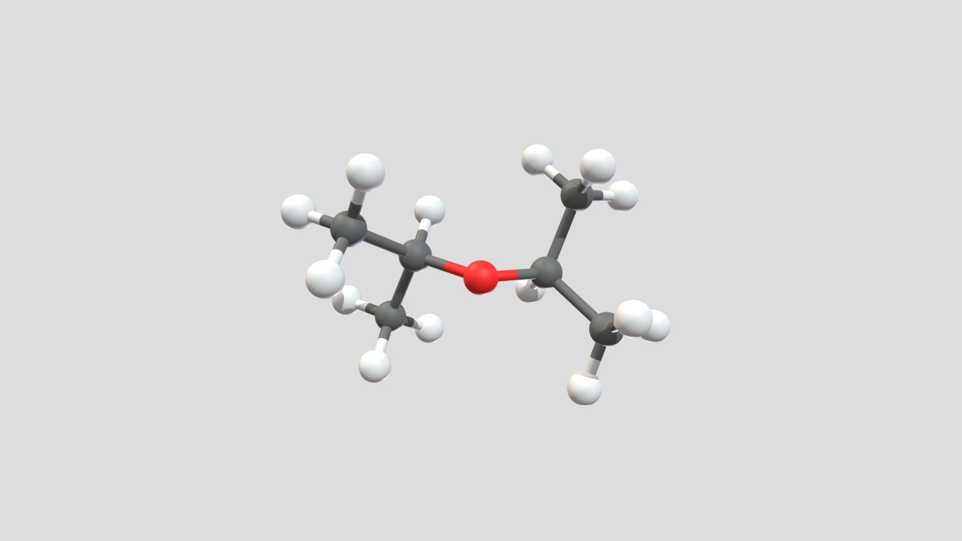 DIISOPROPYL ETHER - 3D model by Dien [422fd01] - Sketchfab