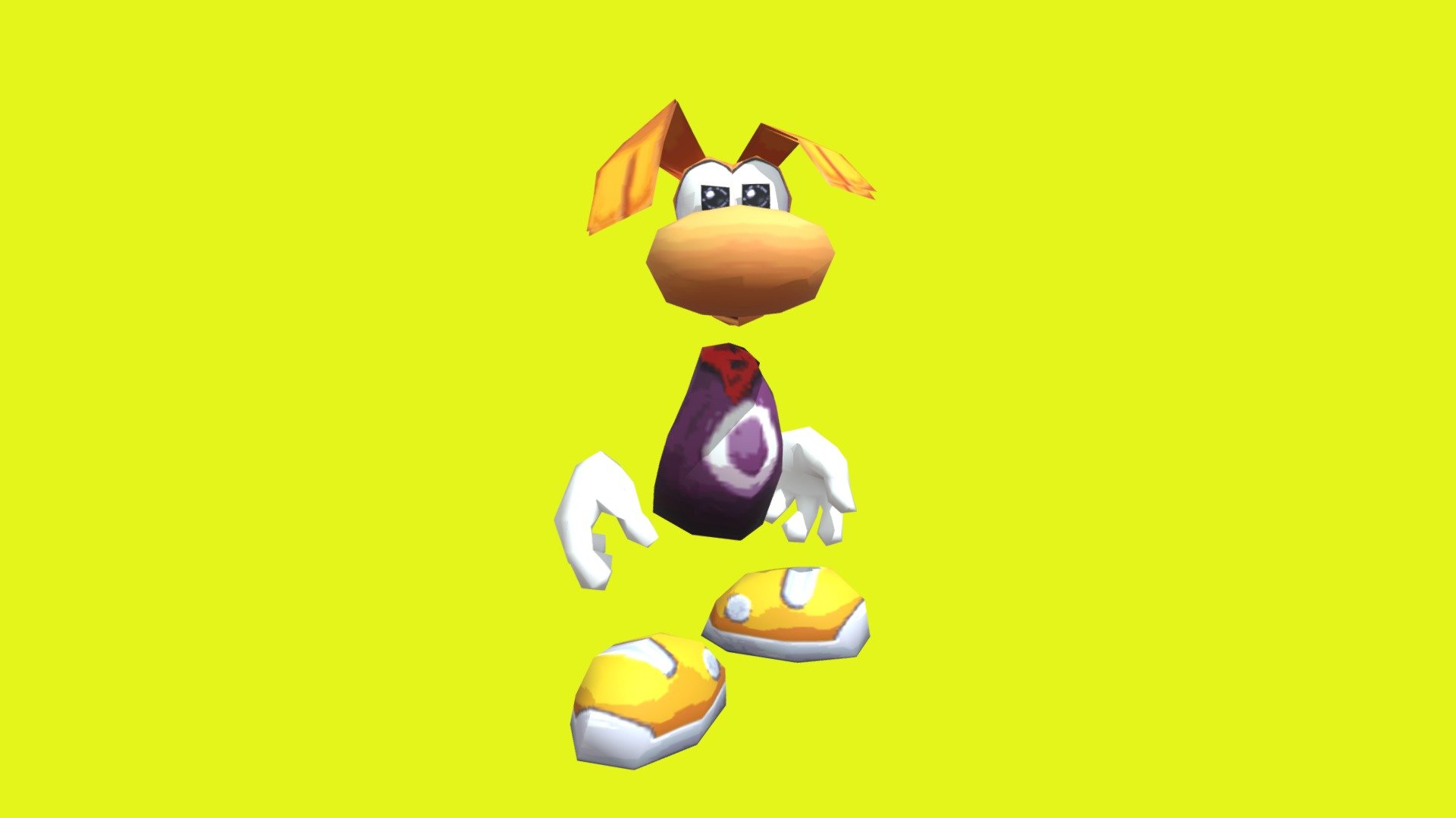 Rayman (Rayman Rush) - Download Free 3D model by pereiraandrei889 ...