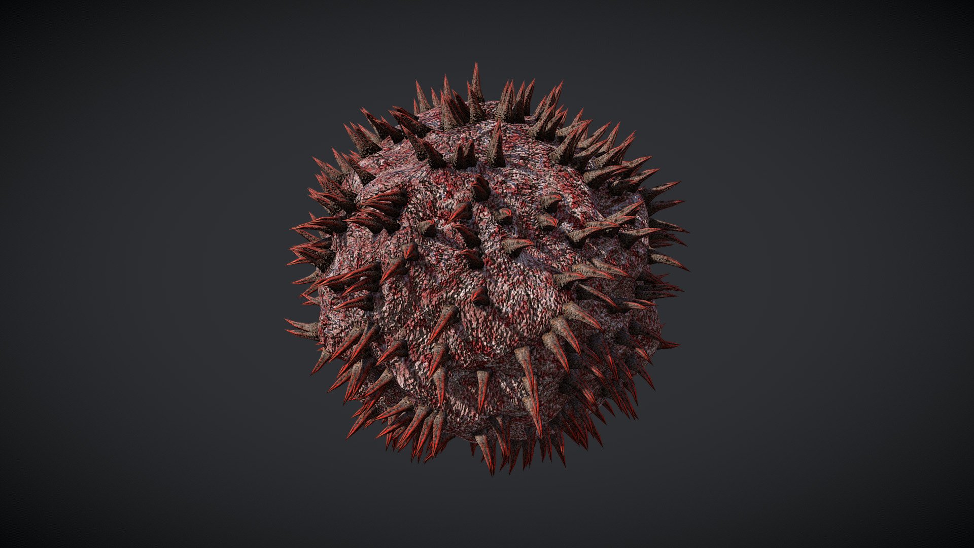 Spike Bacteria - Buy Royalty Free 3D model by Andrej Grave (@andrej ...