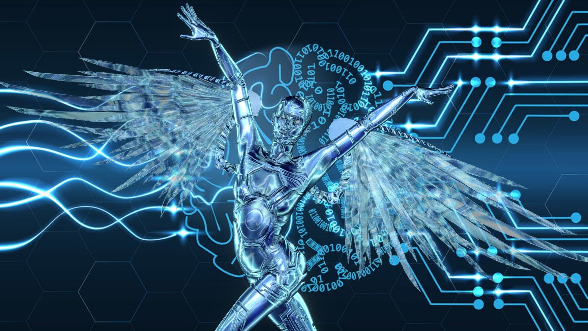 A.I. Angel - 3D model by Miguelangelo Rosario (@miguelangelo2k ...