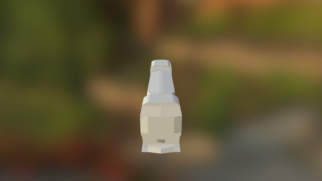 GE CM20EMP locomotive model (uncolored) - Download Free 3D model by ...