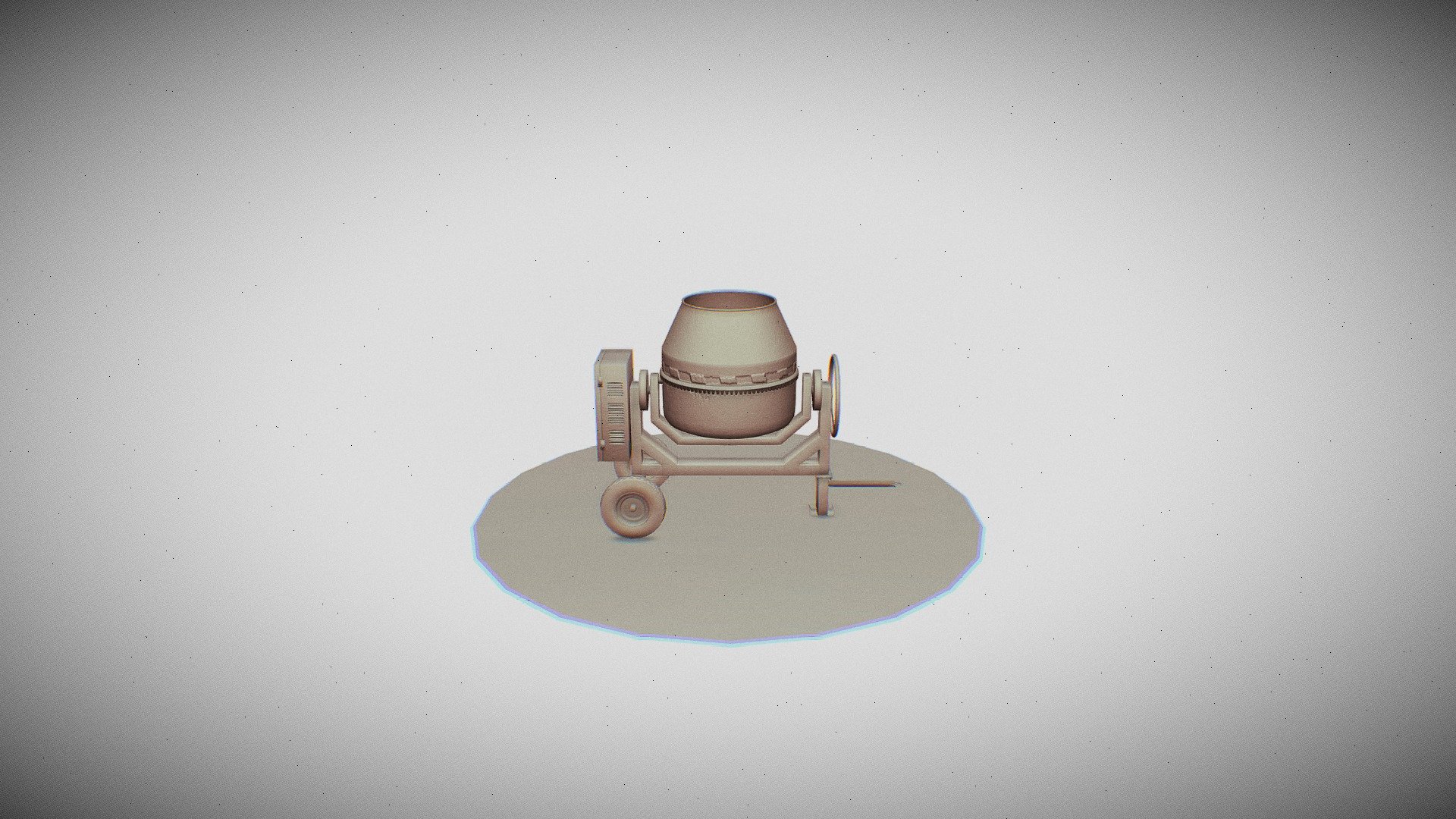 Concrete-mixer - 3D model by N AKASH (@bulltoru444) [4233644] - Sketchfab