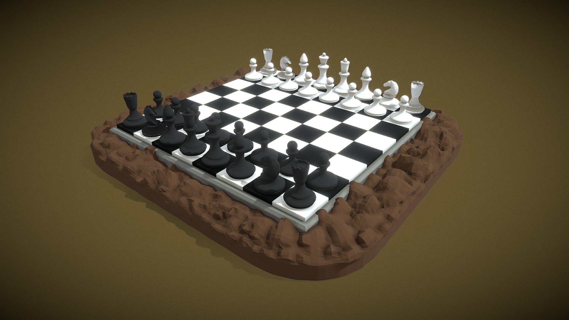 Basic Chess Asset - 3D model by Carlo Sitaro (@SitaroArtworks) [4233ab3 ...
