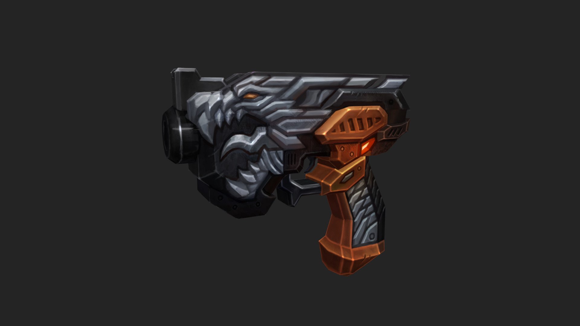 Pistol - 3D model by andrey_m (@andery_m) [4233f73] - Sketchfab