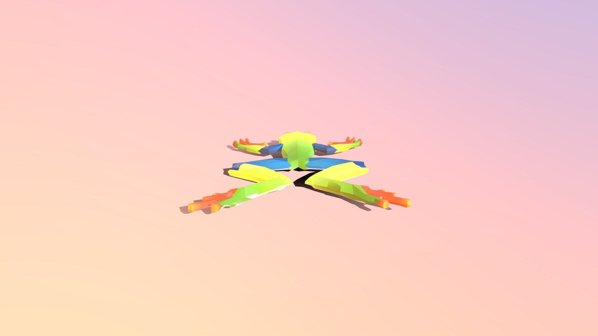 Low-poly Frog - Download Free 3D model by Alice Ursu (@AlicePandaArt ...