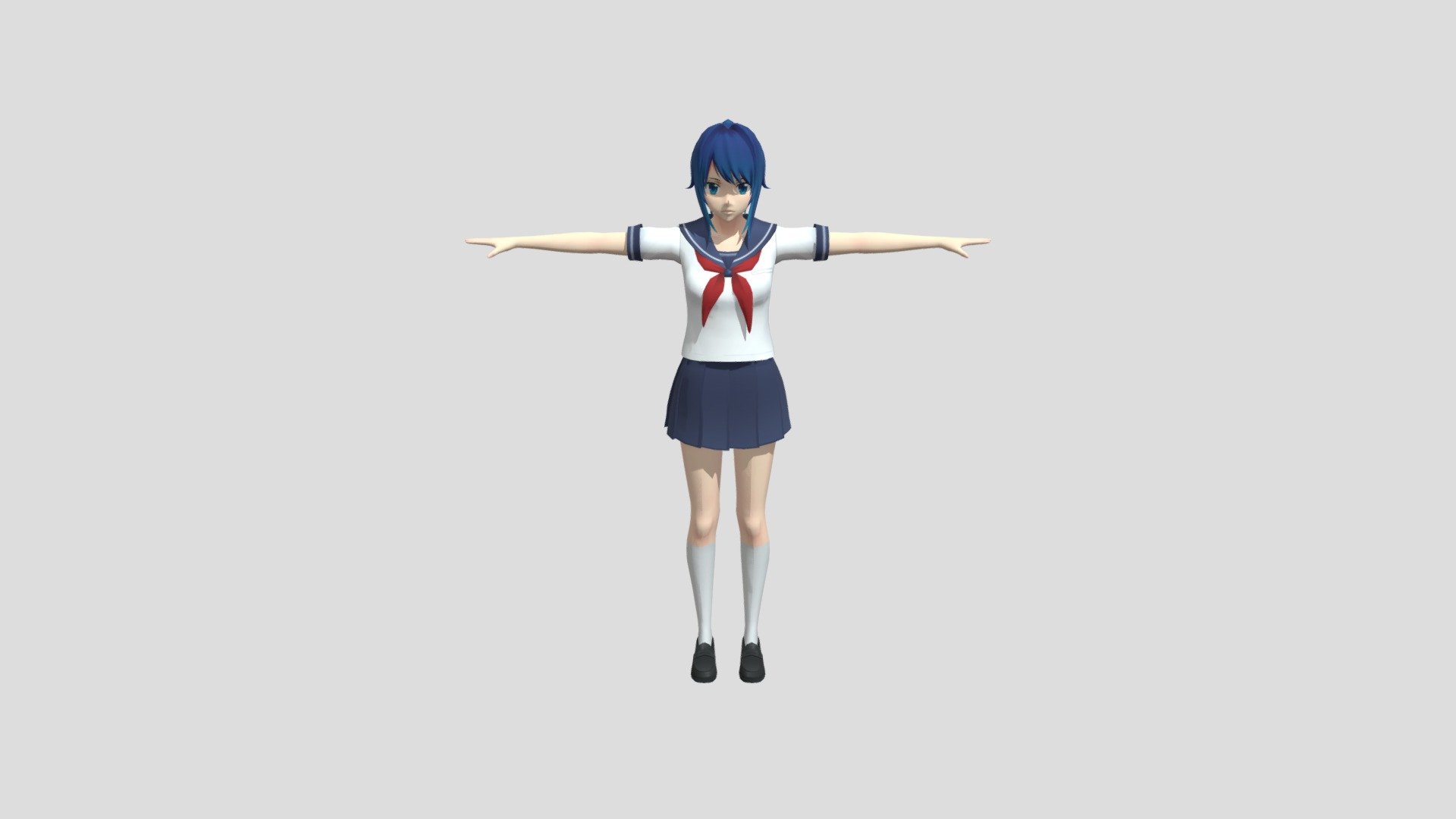 Aoi kiryu (schoolwear) - Download Free 3D model by braveninjamaster_0 ...