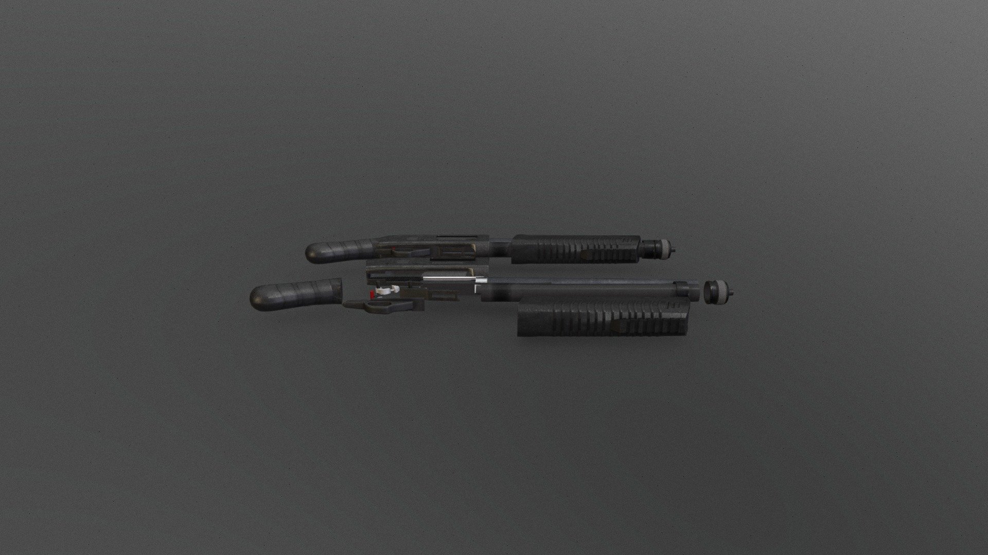 Duck-Head Shotgun - 3D model by James.Zimmerman [4237162] - Sketchfab