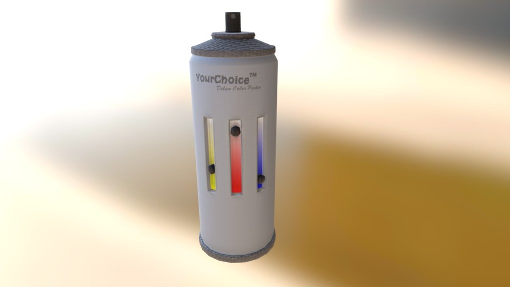 Spray Paint Can - Download Free 3D model by michael.diaz029 [4237c2a ...