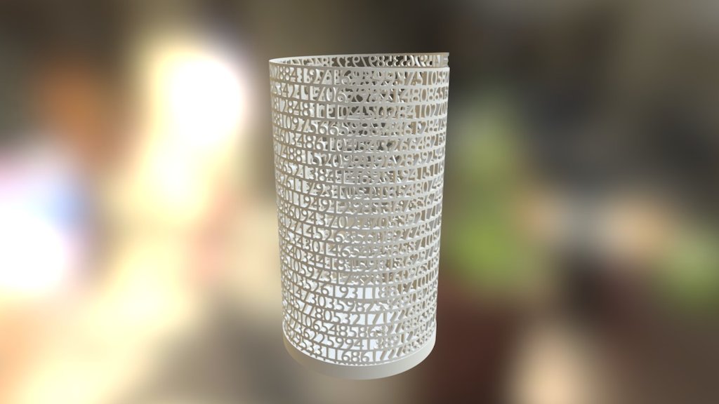 Tower Of Pi - 3D model by 3DInspirationofficial [42383f2] - Sketchfab