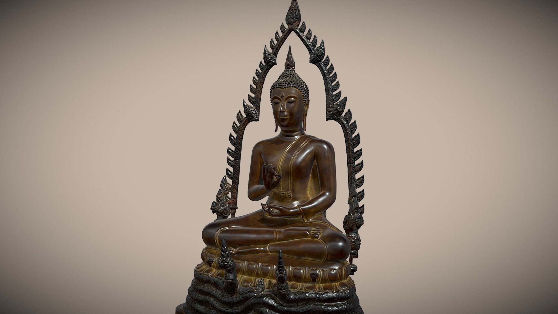 Buddah - 3D model by kingprajadhipok-museum [4239ec6] - Sketchfab