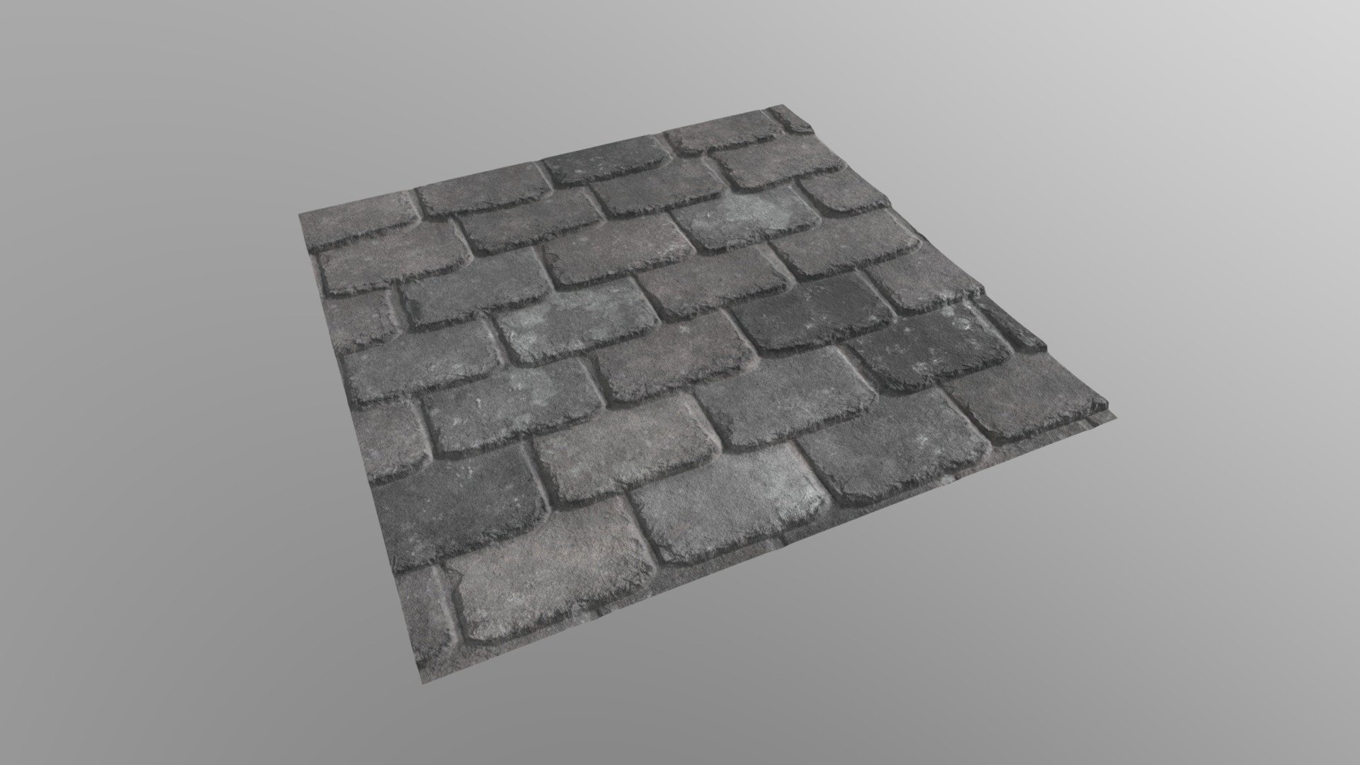 Seamless_Slate_Roof (Free Model) - Download Free 3D model by Shun ...