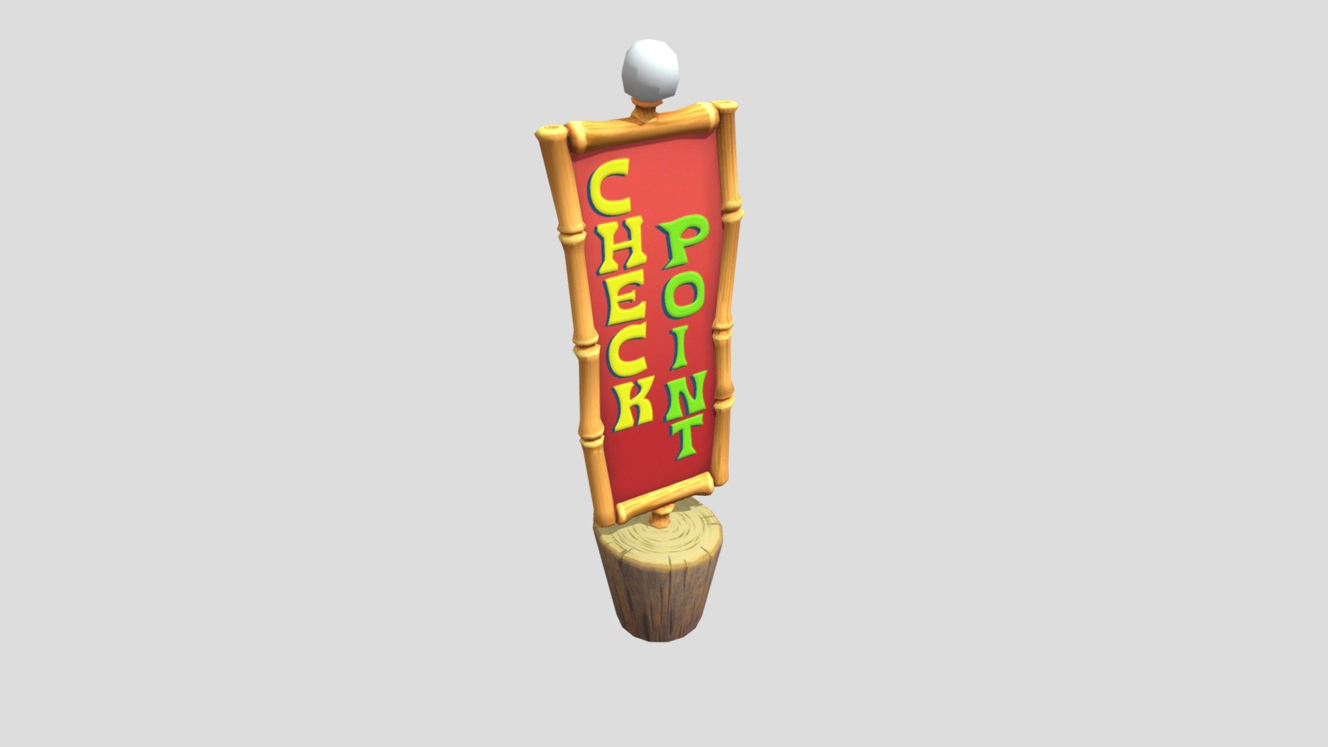 Checkpoint-spongebob battle for bkini bottom - Download Free 3D model ...