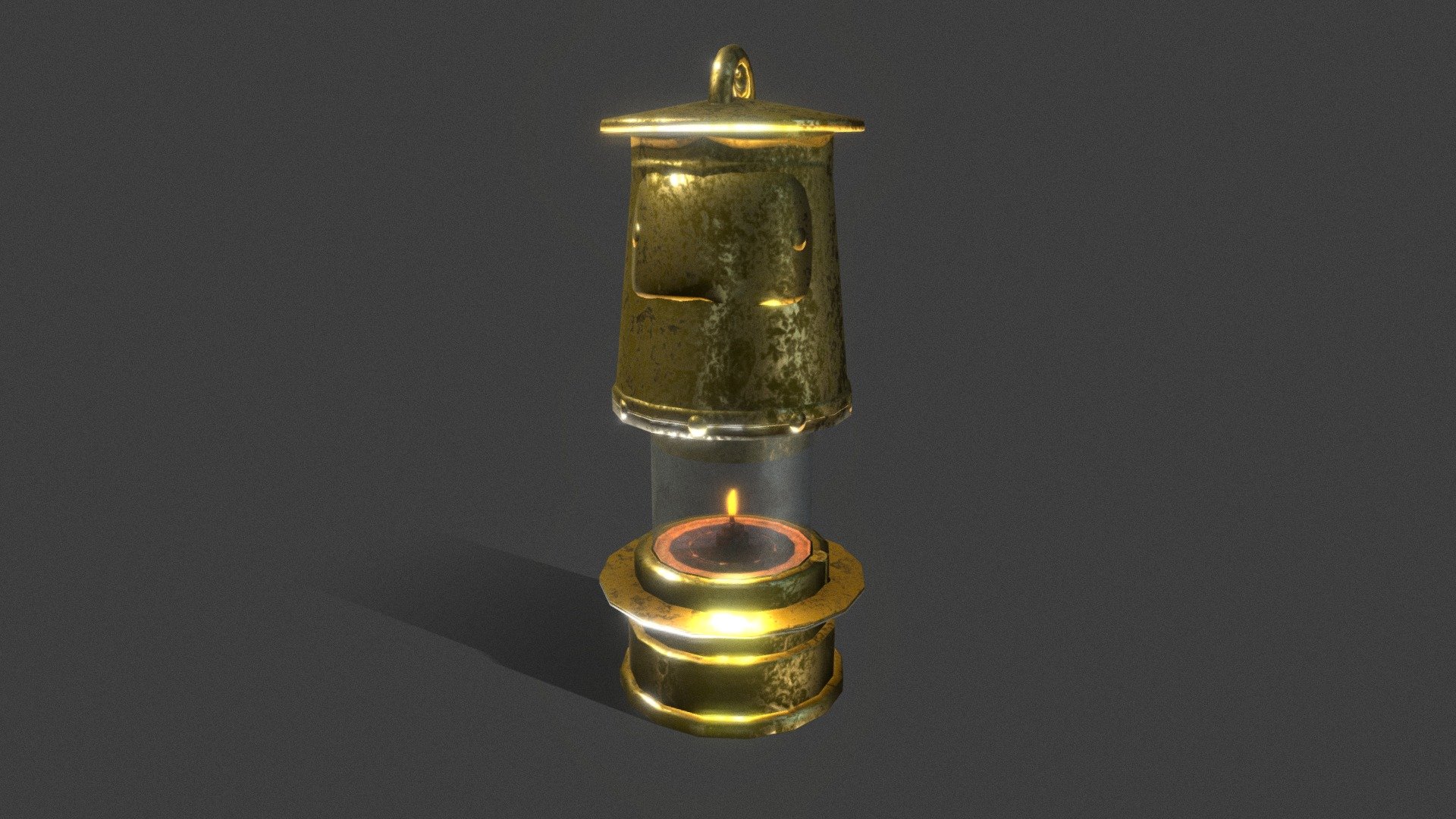 Davy Lamp - Download Free 3D model by joseph.casey97 [423fab6] - Sketchfab