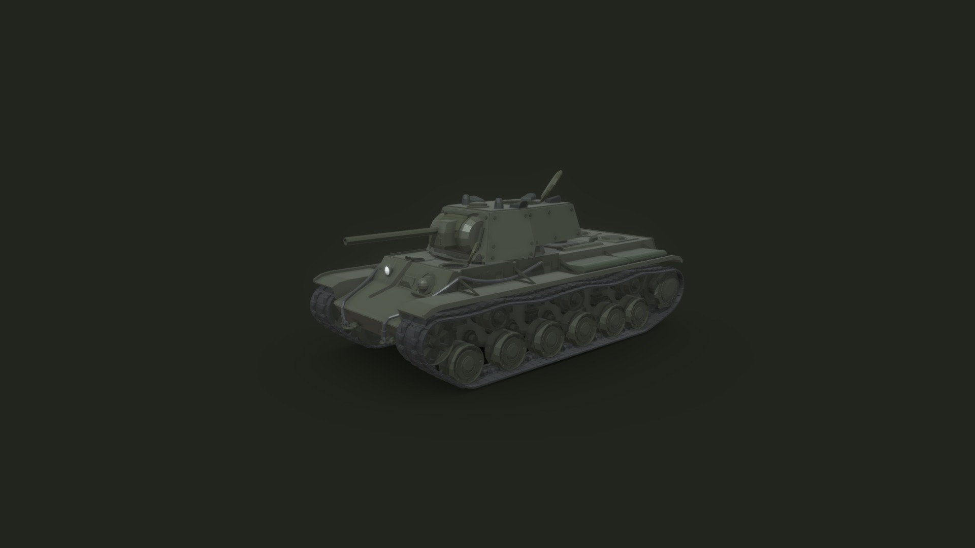 kv1 Tank / Interior - 3D model by Sellpet [423fb16] - Sketchfab