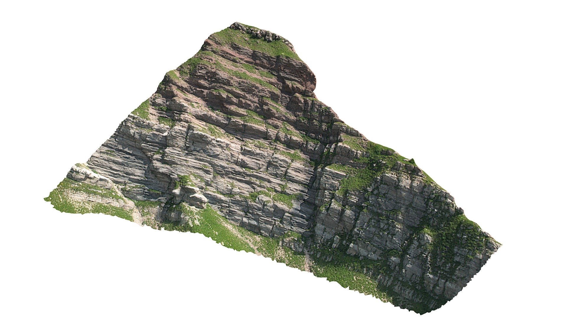 Strata South of Punta Rolle, Italy - 3D model by Amerigo Corradetti ...
