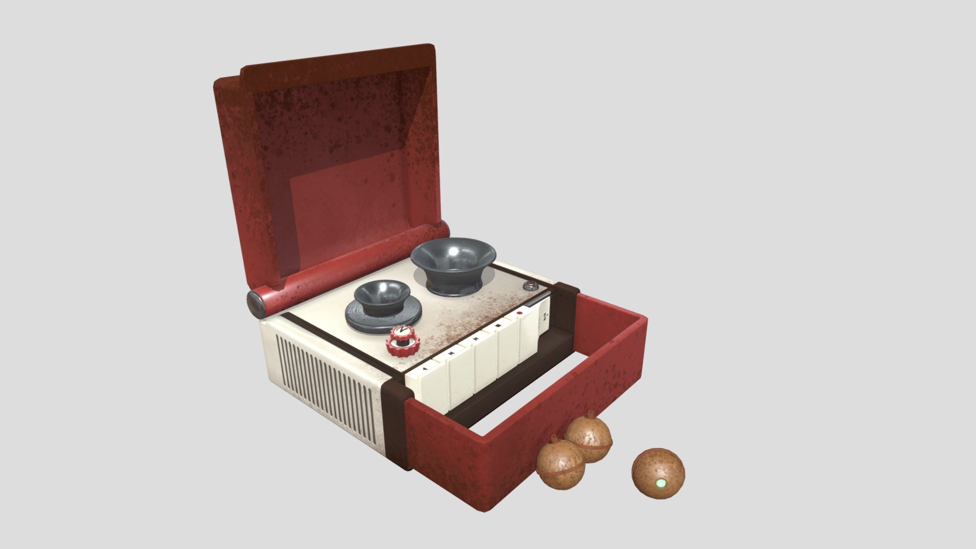 Audio Player - Game Ready - 3D model by jordandionduval [4240b4f ...