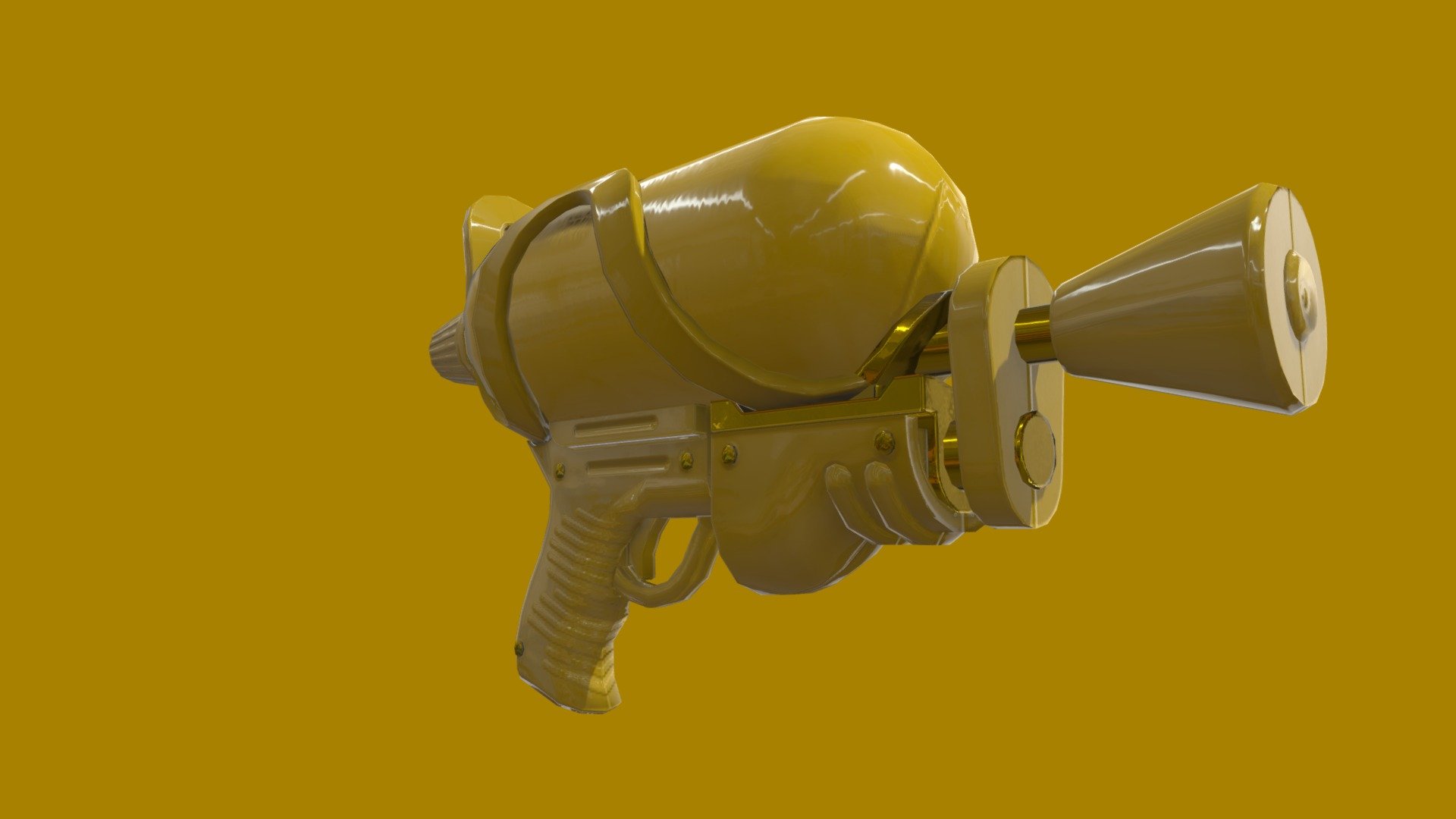 Gold Splattershot - 3D model by ThePinguFan2006 (@bobblackstock1 ...