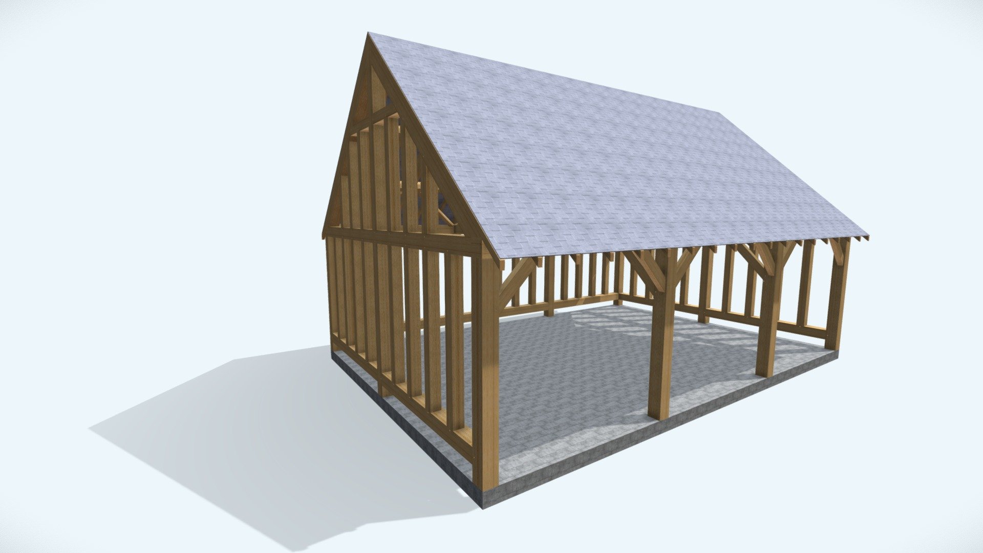 Colombage - 3D model by Bertaud [4242999] - Sketchfab