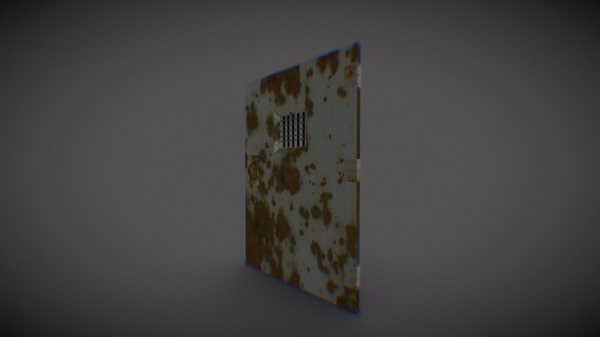 Rusty Metal Door - Download Free 3D model by supahot [4243260] - Sketchfab