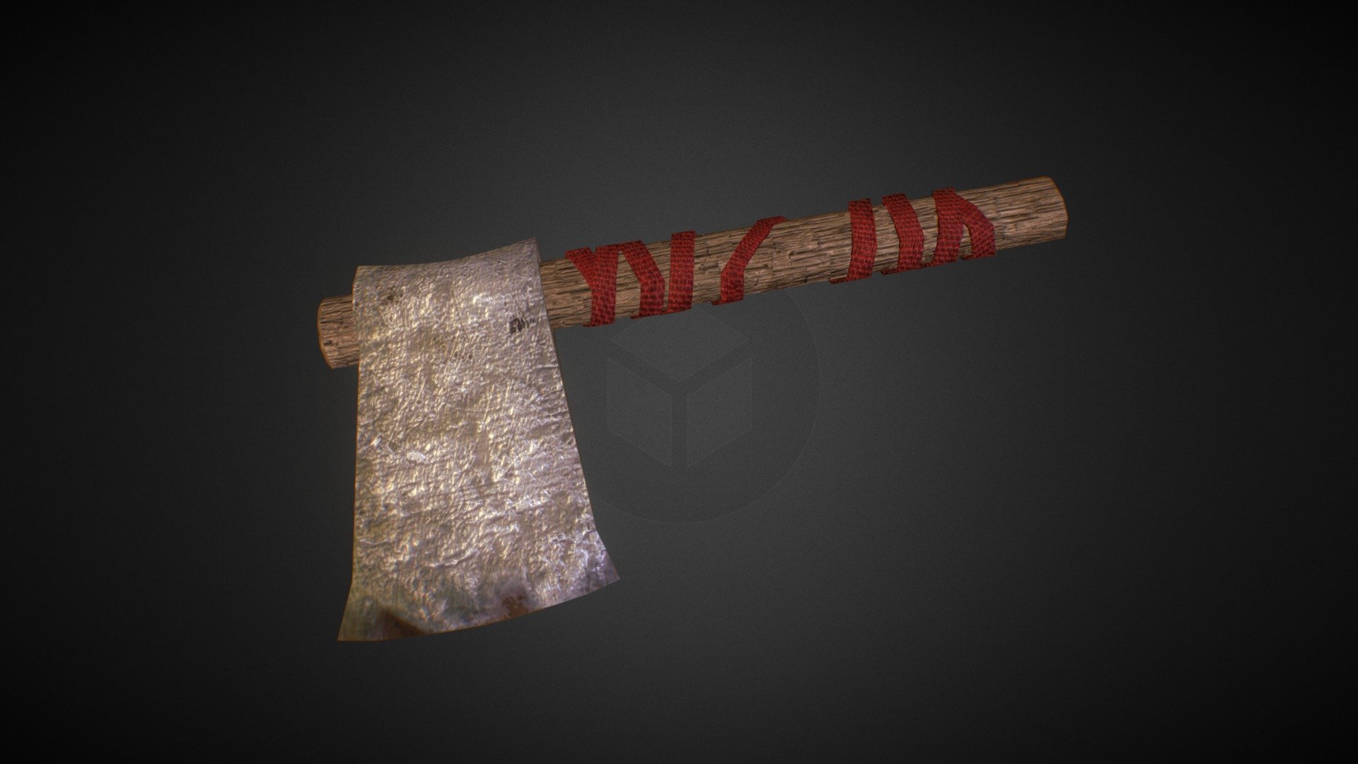 Medieval Weapon - Hatchet - 3D model by Mostafa Rashad (@m-m-rashad ...