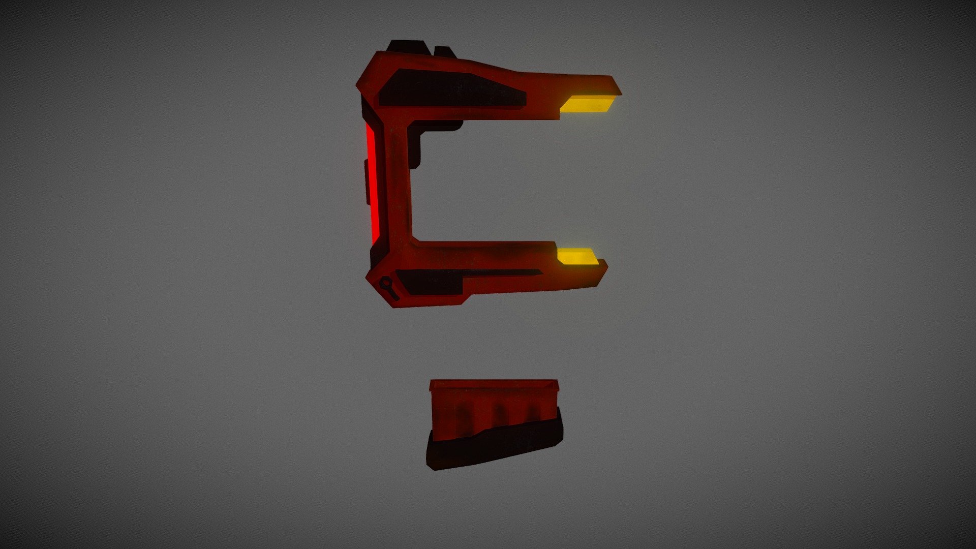 Blaster Gun - Download Free 3D model by Andreas Ioannou (@Iamhypnos ...
