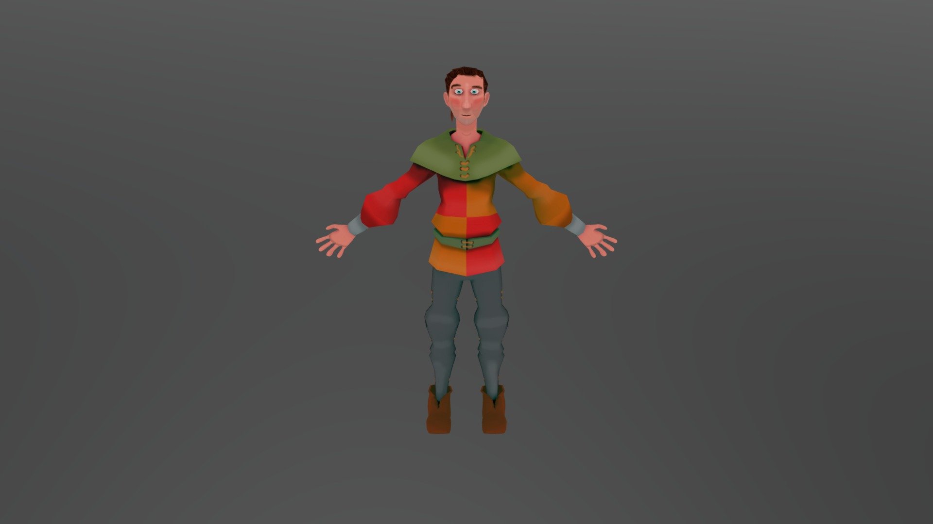 Character Textured (WIP) - Download Free 3D model by Mr West (@Awest1 ...