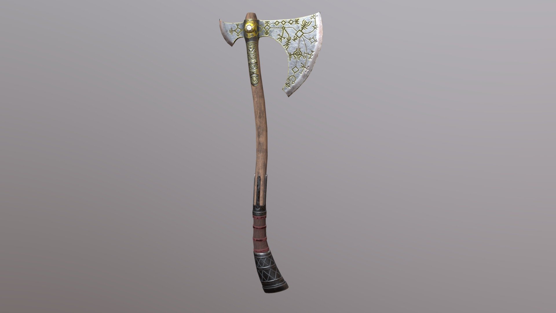 Rune Ax - 3D model by coolcoolburger [4246483] - Sketchfab