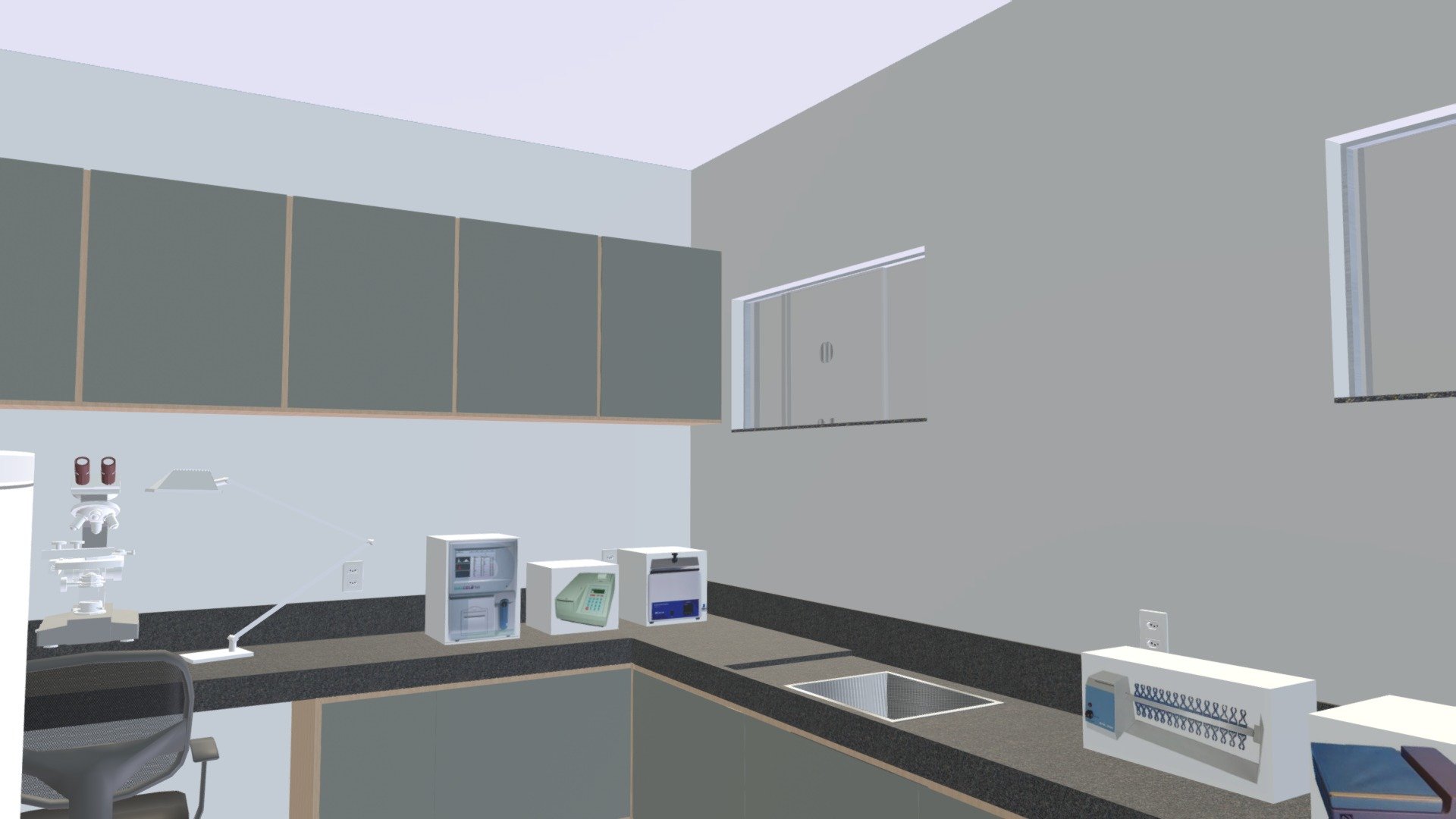 LABORATÓRIO SAP - Download Free 3D model by LineareArquitetura [4246543 ...