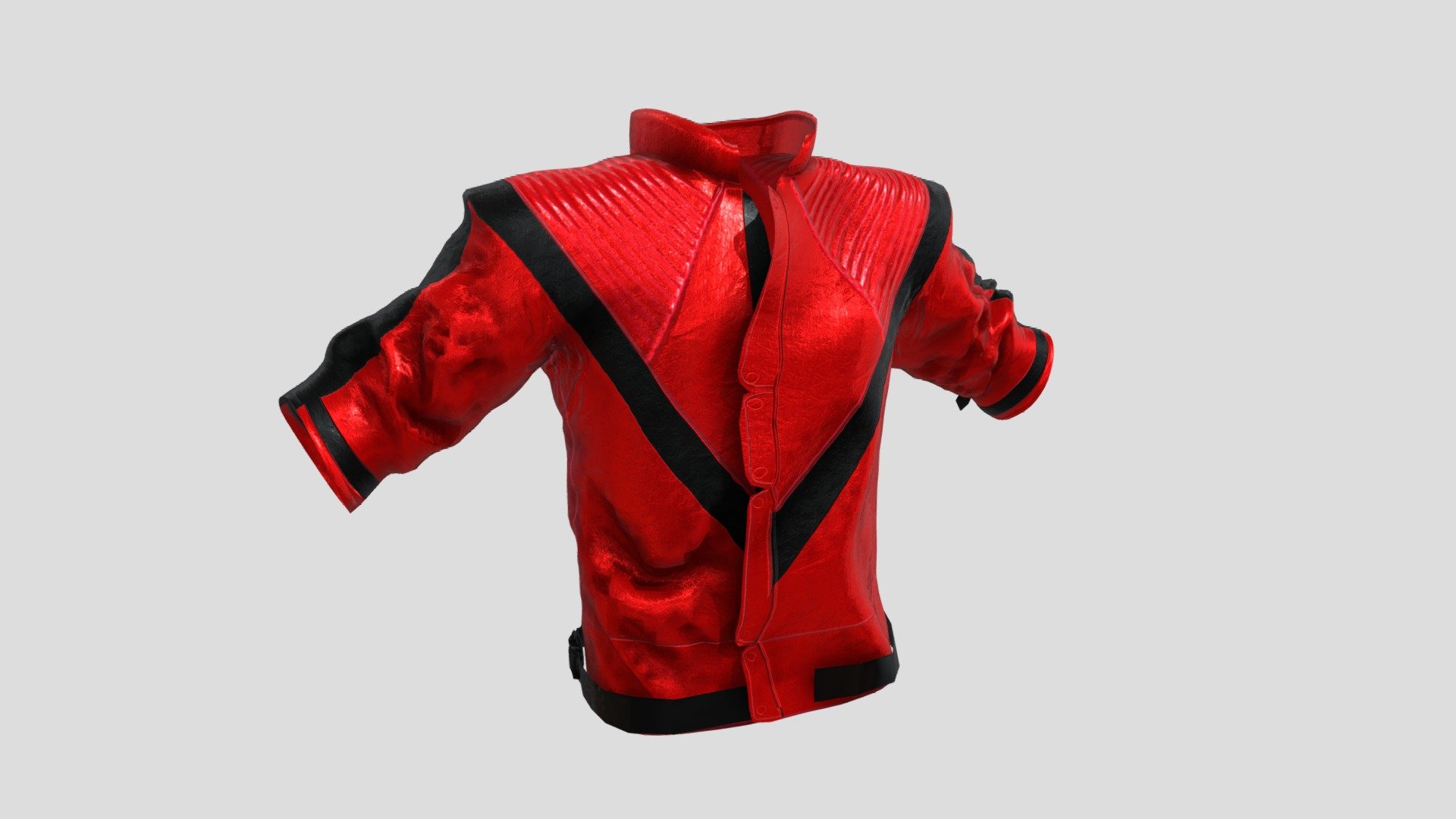 Thriller Jacket - Michael Jackson - 3D model by EliasCoptere [4247634 ...