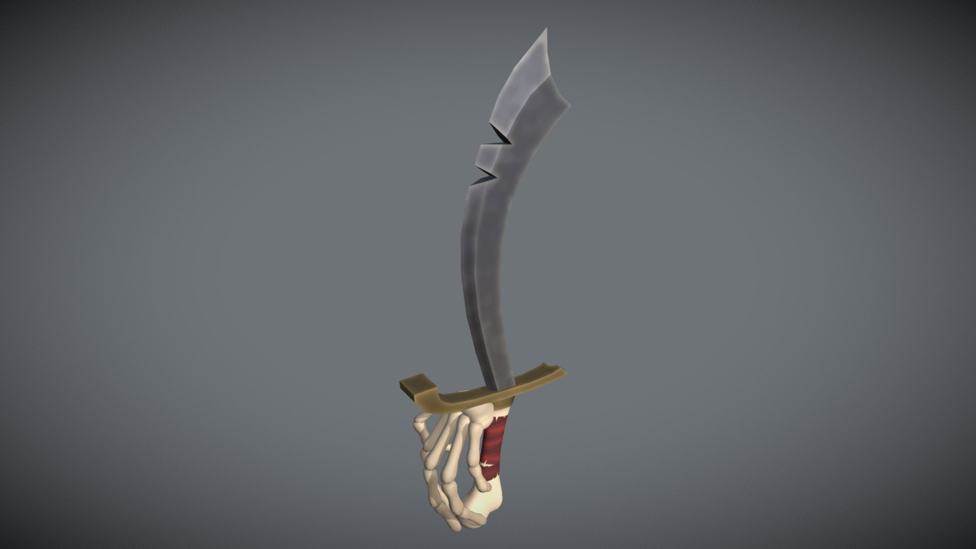 Bone Sword WIP - 3D model by GHutch7734 [4248138] - Sketchfab