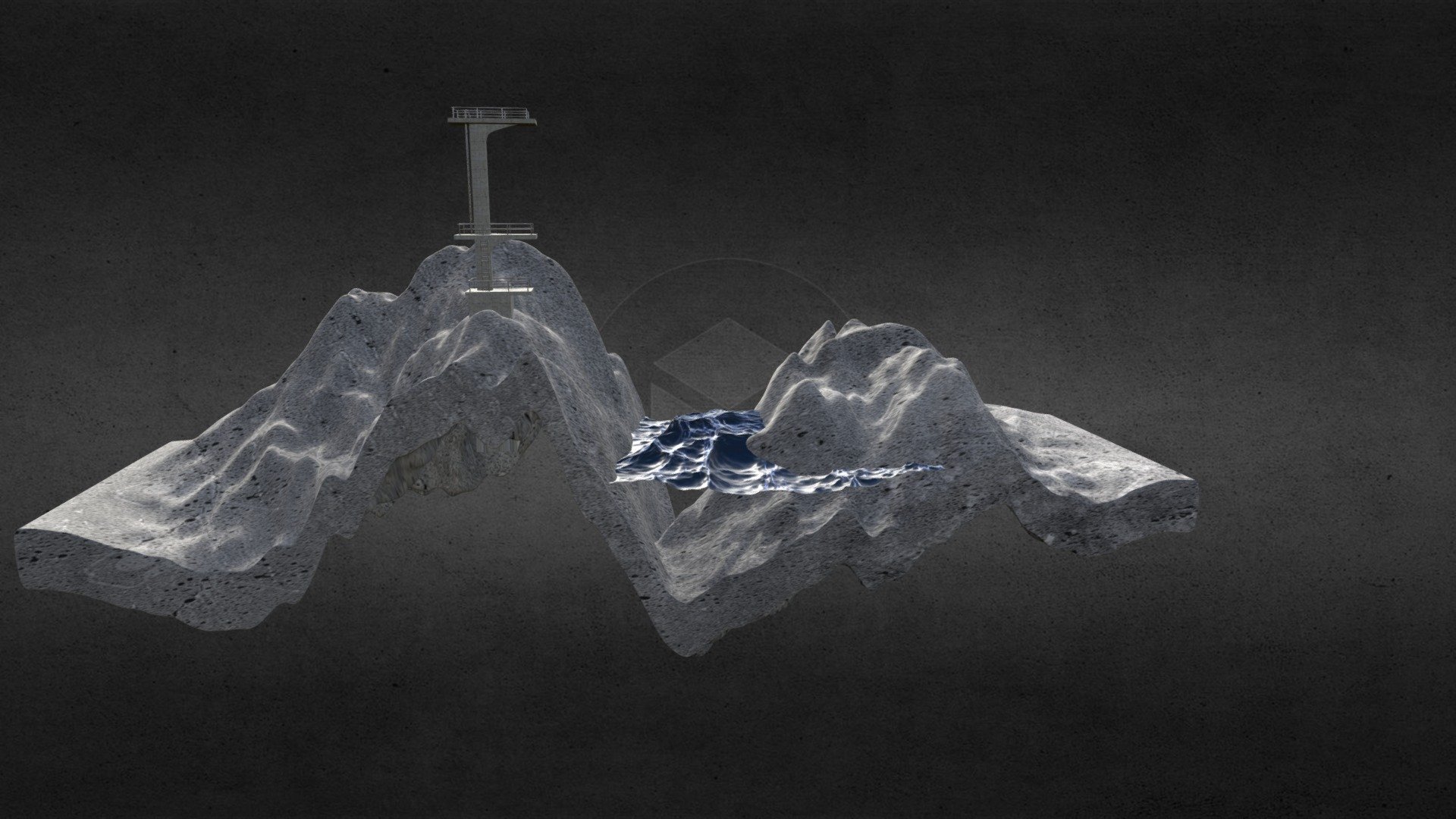 Fjord - 3D model by guils [4248d33] - Sketchfab