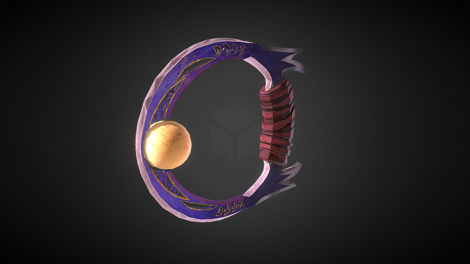 [Student work] Galaxia Irmistern - Chakram - 3D model by LHz04 [424aaac] - Sketchfab
